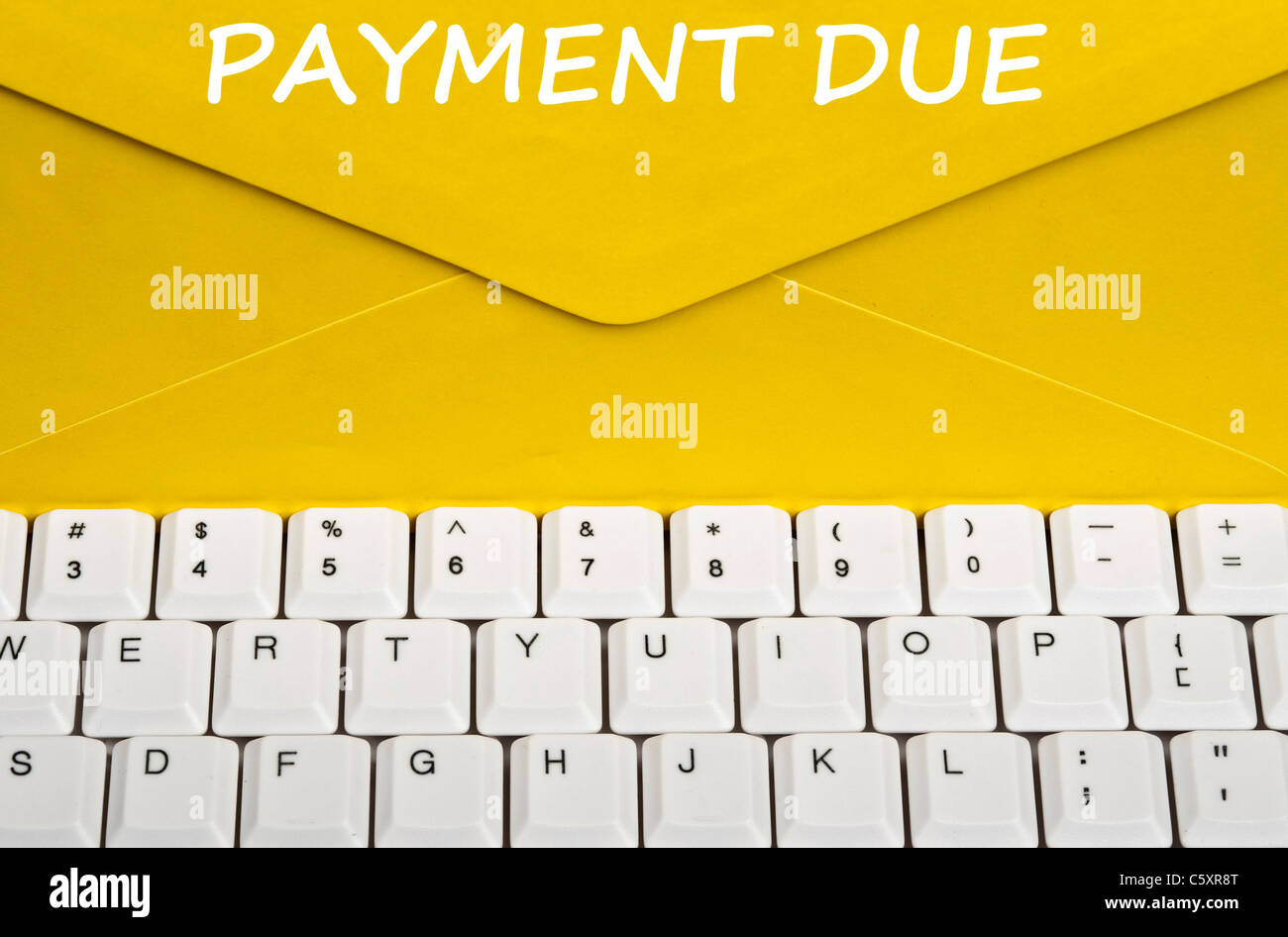 Letter for overdue account hi-res stock photography and images - Alamy