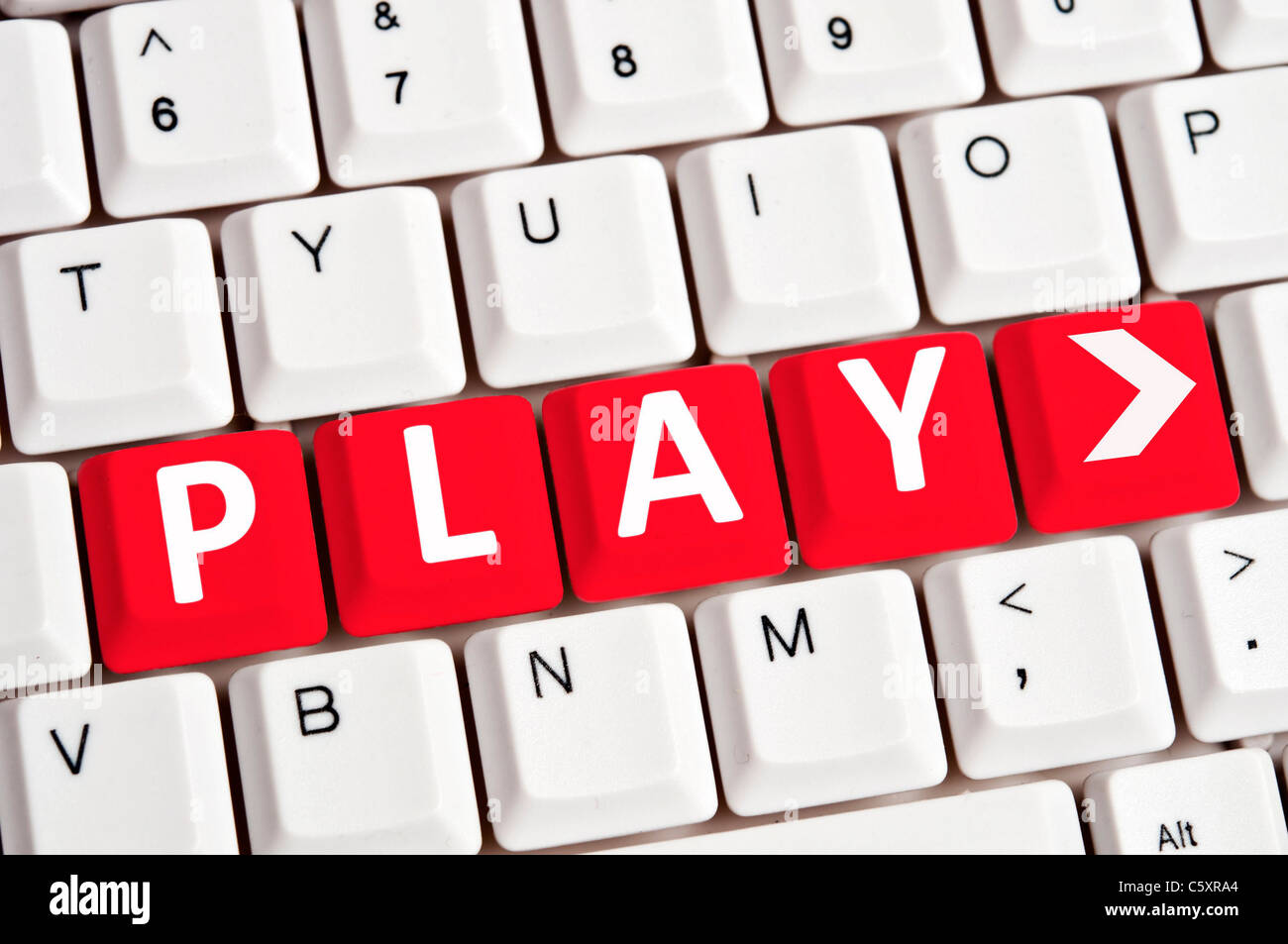 Computer keyboard word hi-res stock photography and images - Alamy