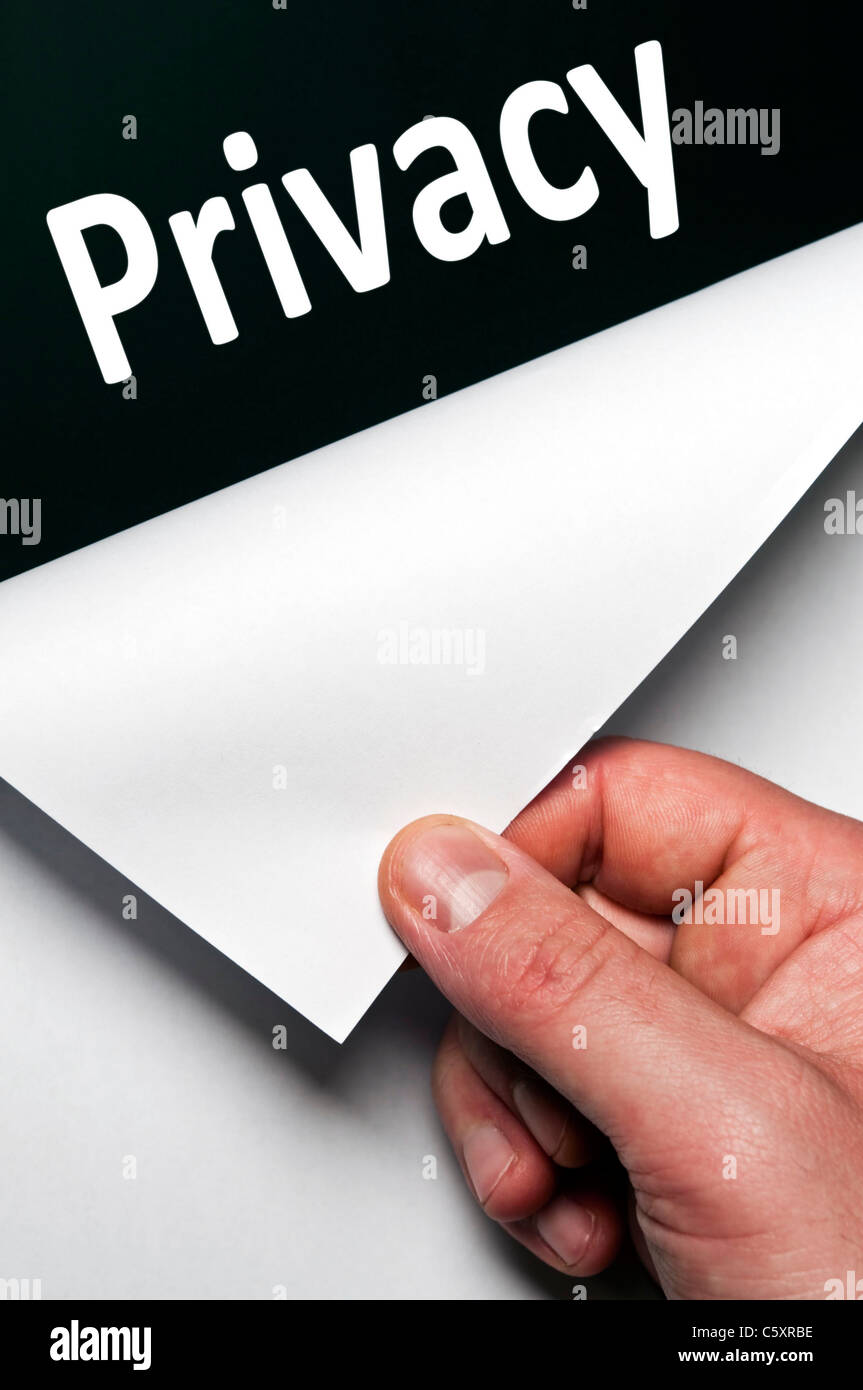 Word private hi-res stock photography and images - Alamy