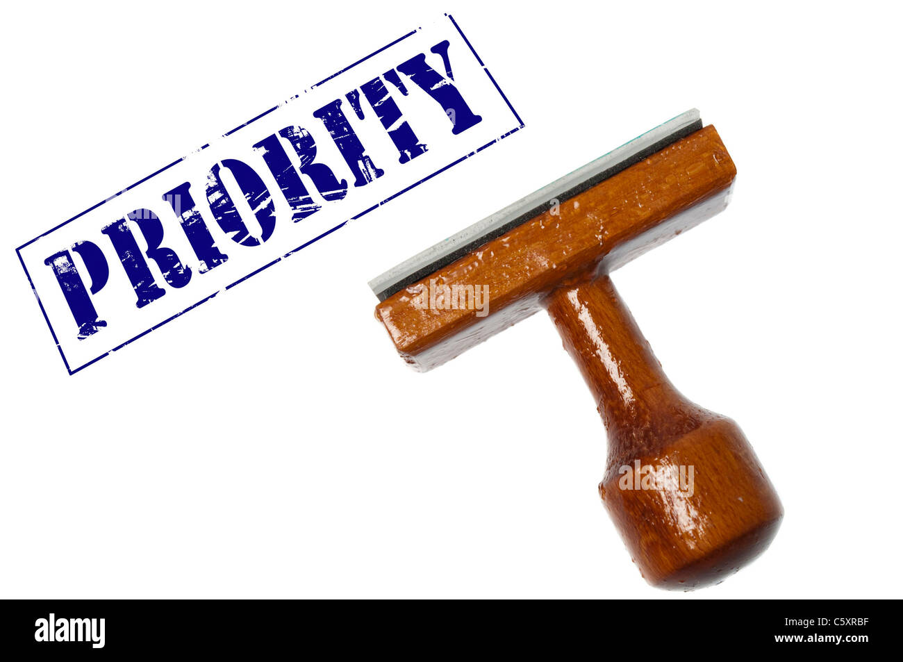 Priority stamp hi-res stock photography and images - Alamy