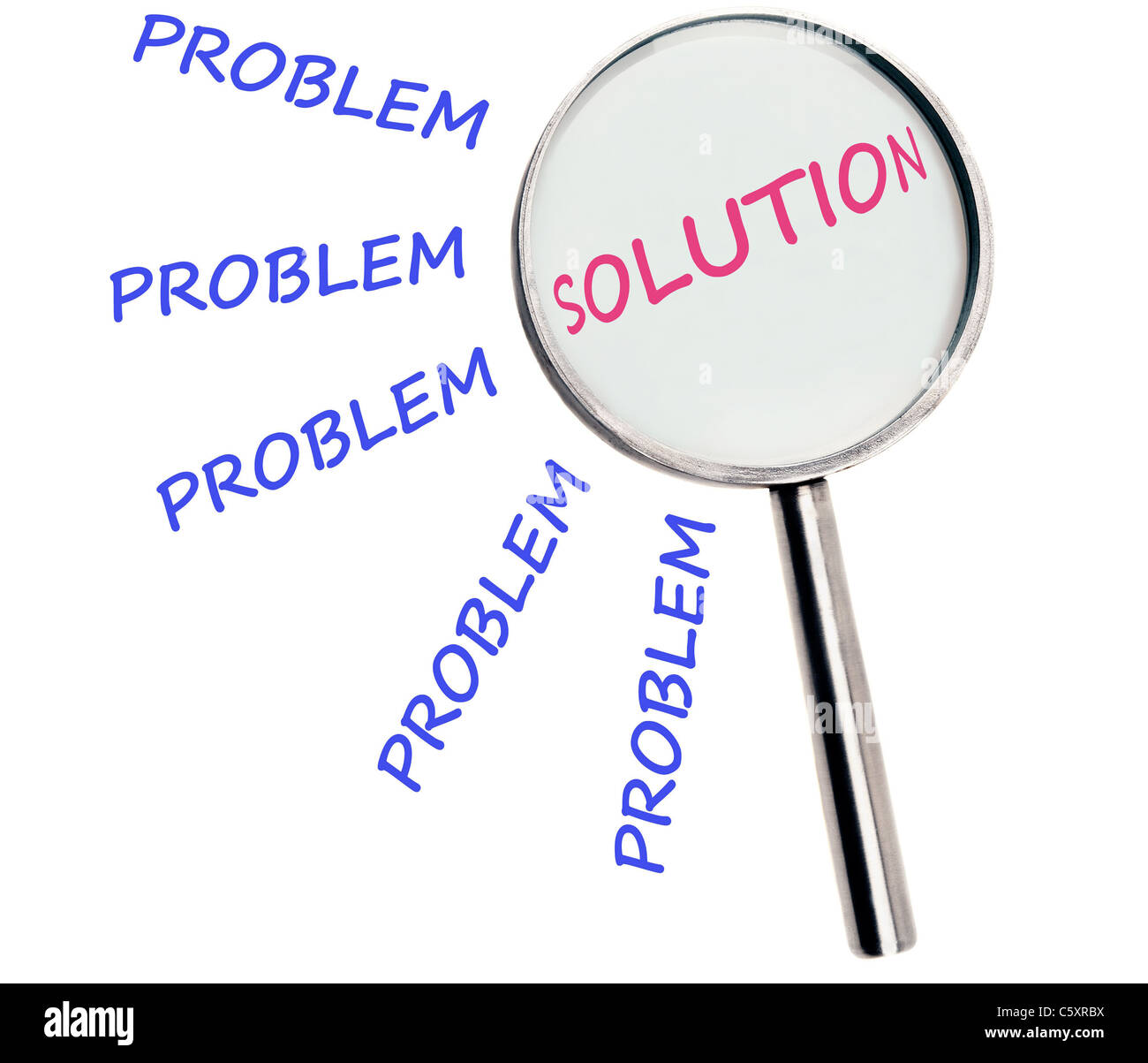 Problem and solution hi-res stock photography and images - Alamy