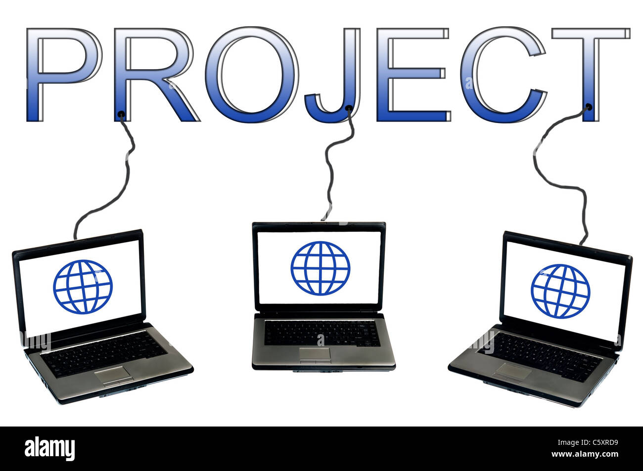 Project word Cut Out Stock Images & Pictures - Alamy