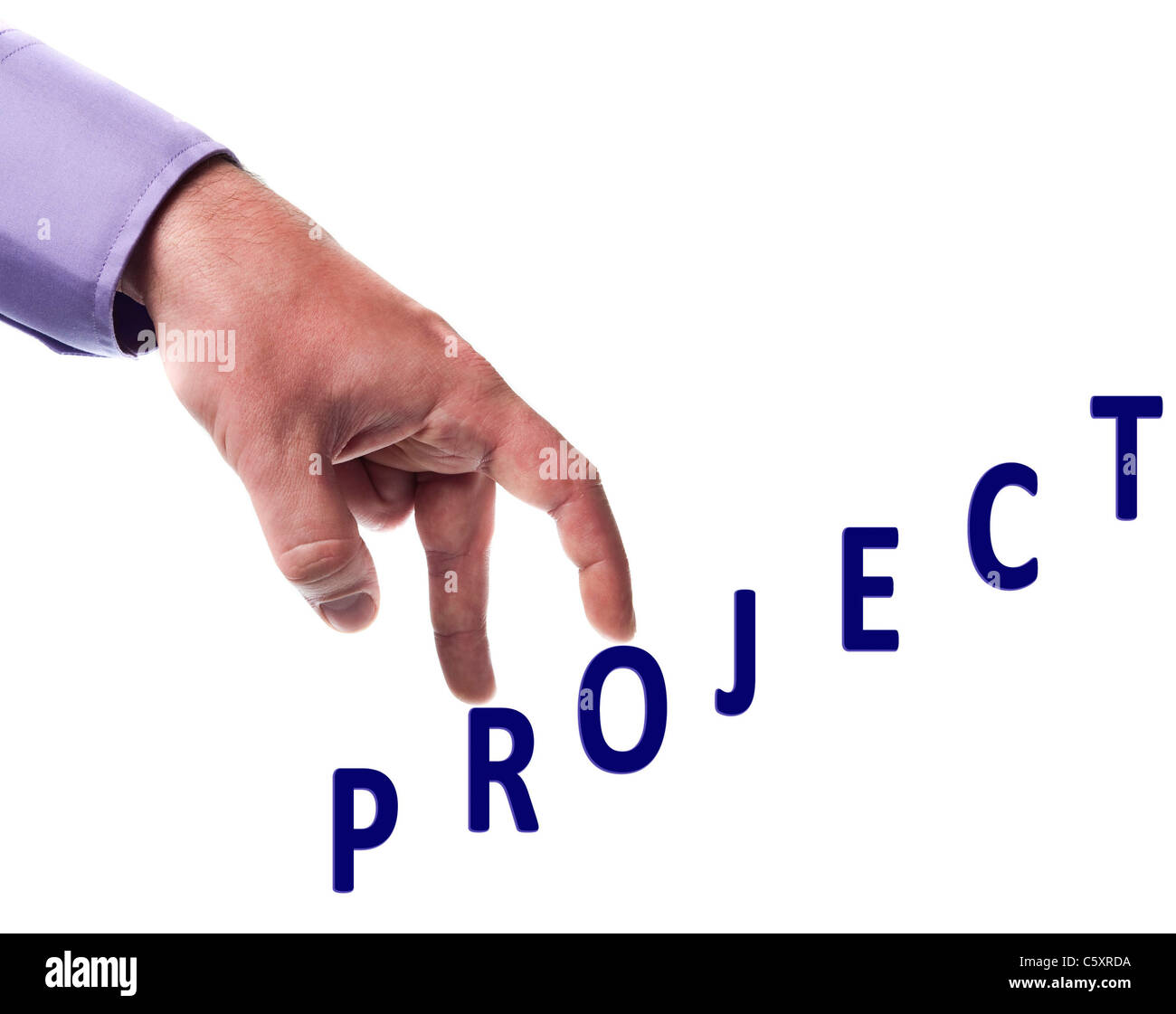 Project word Cut Out Stock Images & Pictures - Alamy