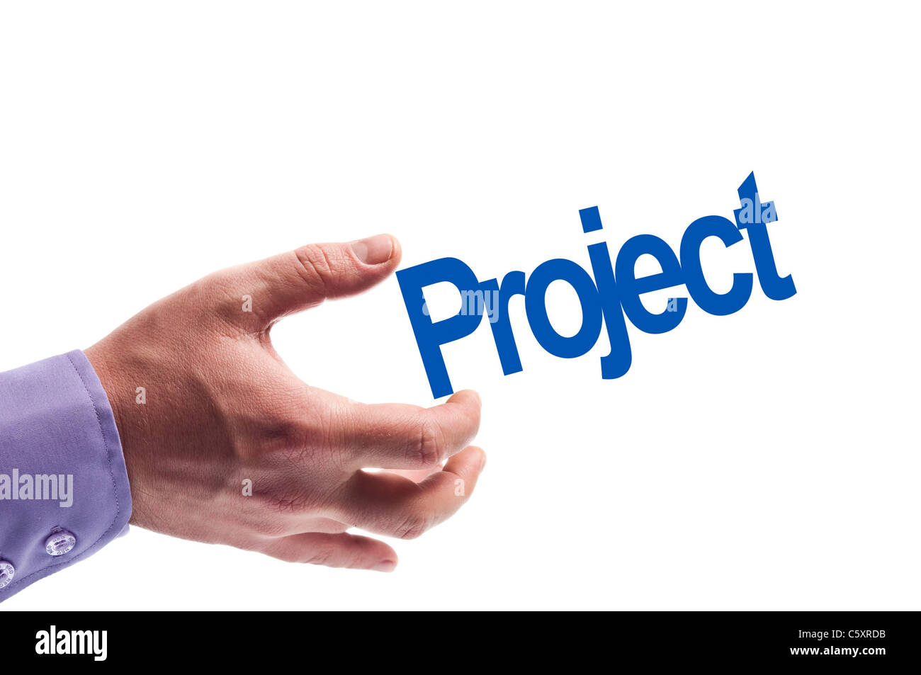 Project word hi-res stock photography and images - Alamy