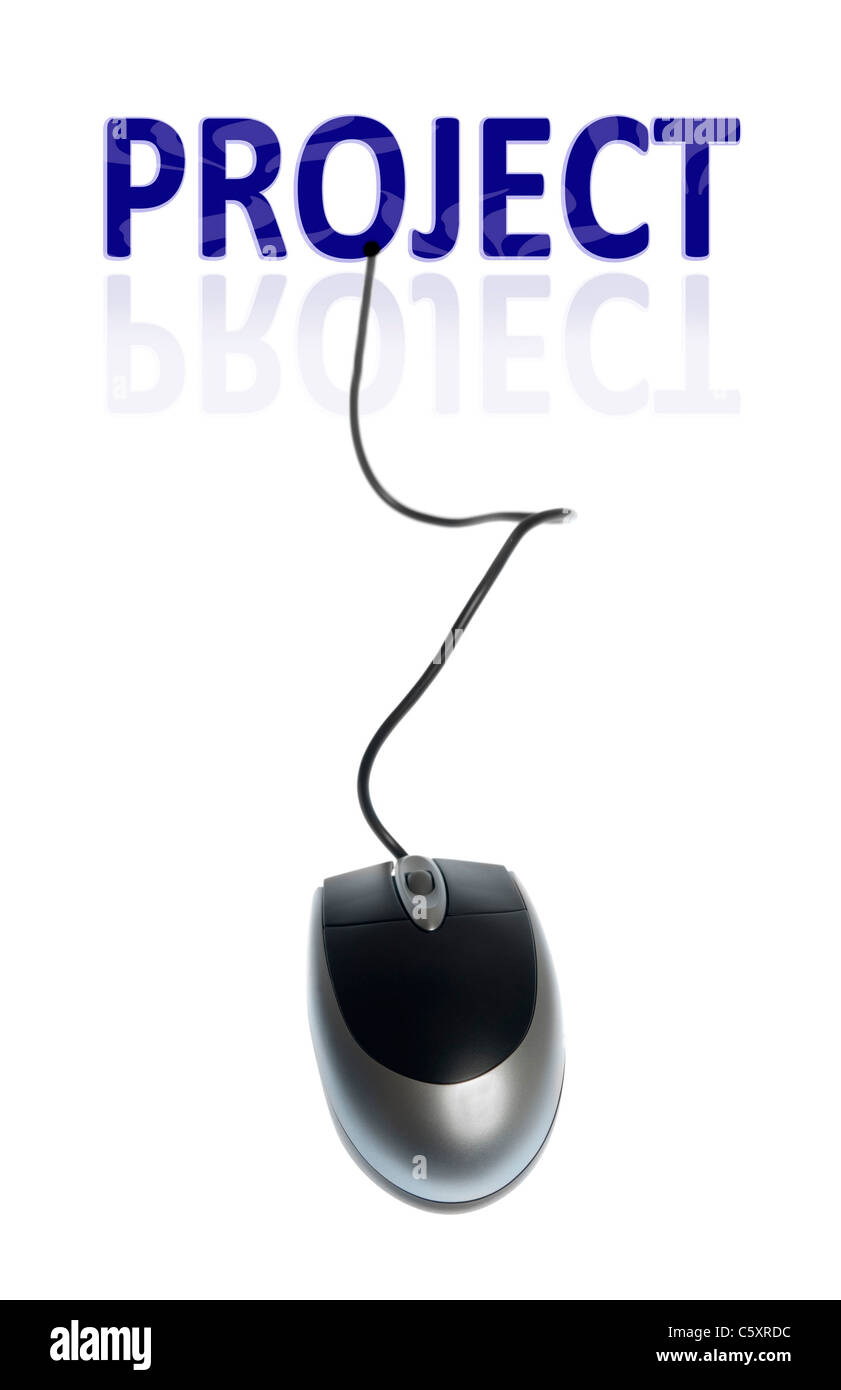 Project management business concept Cut Out Stock Images & Pictures - Alamy