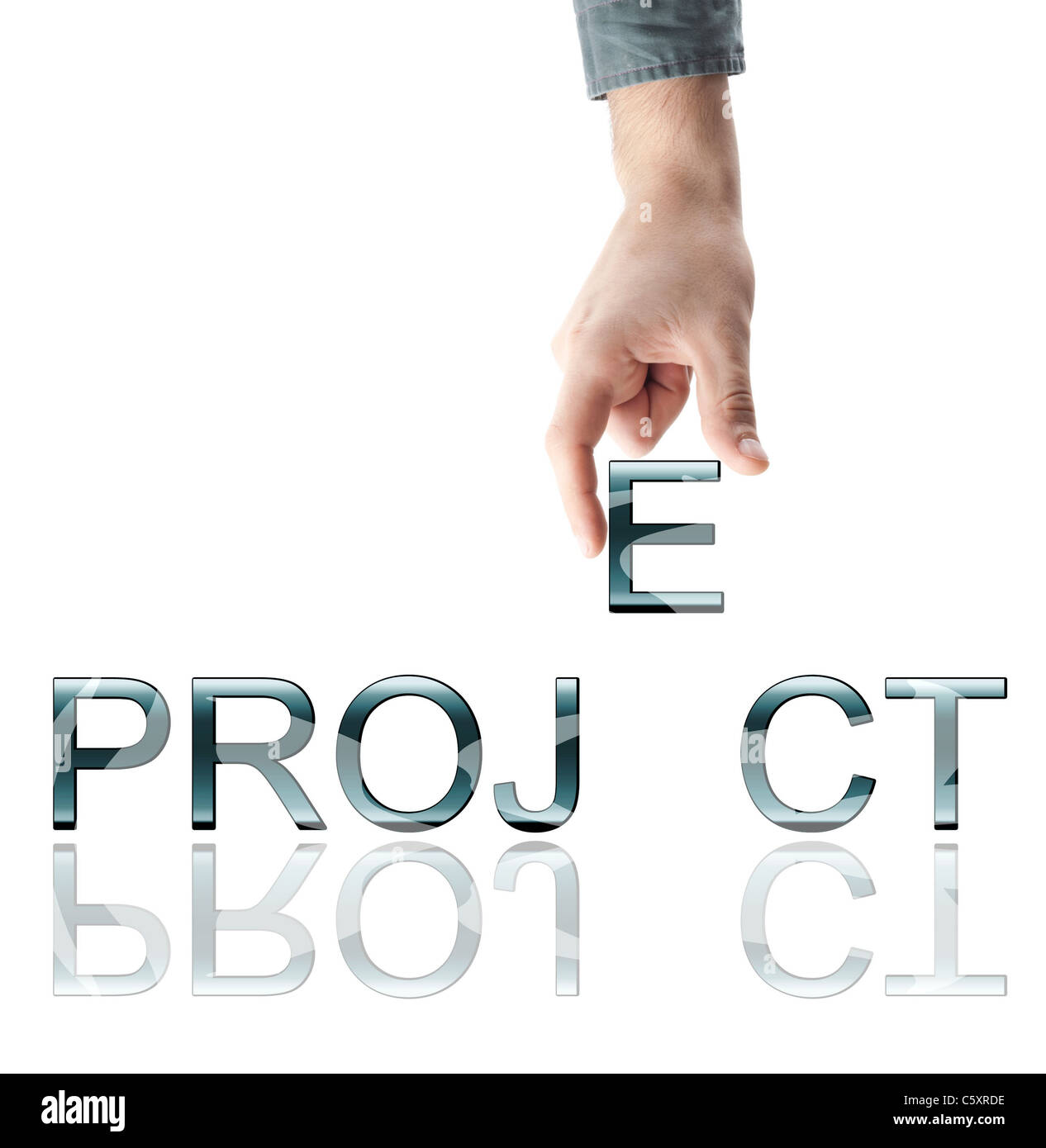 Project word Cut Out Stock Images & Pictures - Alamy