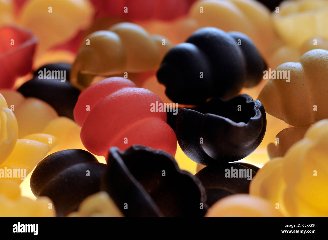 Pasta shells close-up Stock Photo - Alamy