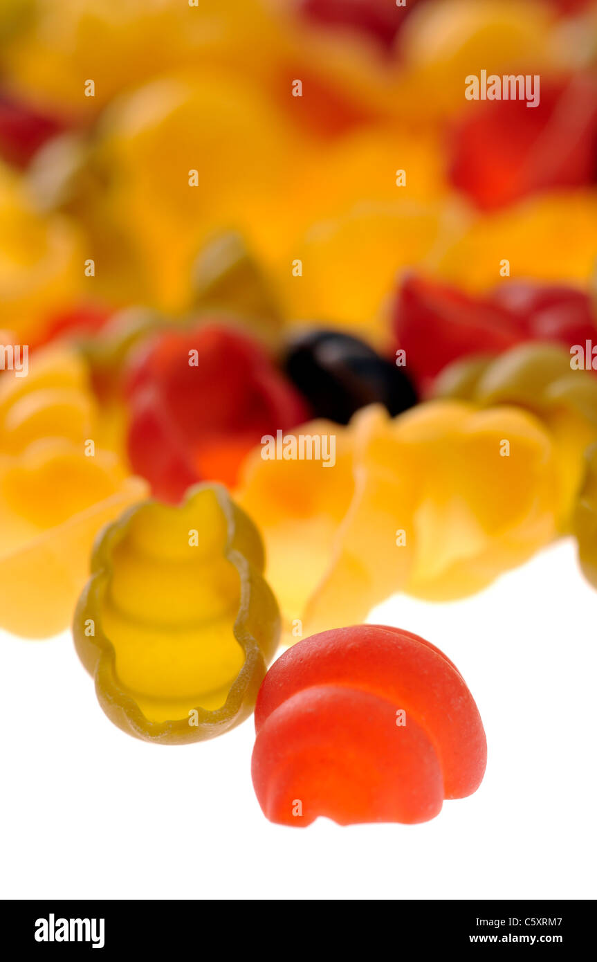 Italian pasta shells close-up Stock Photo - Alamy