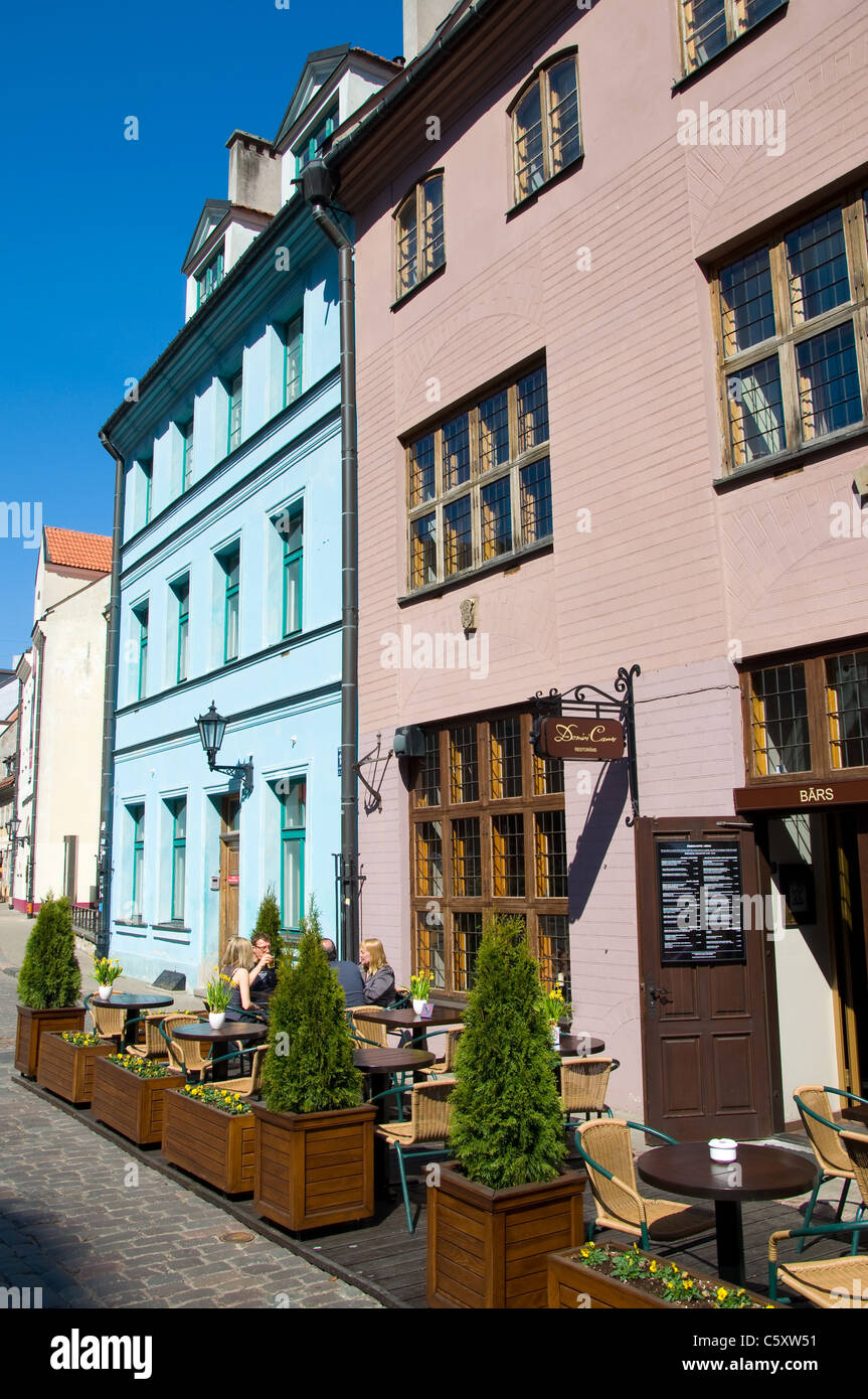 Colourful Buildings, Riga, Latvia Stock Photo - Alamy