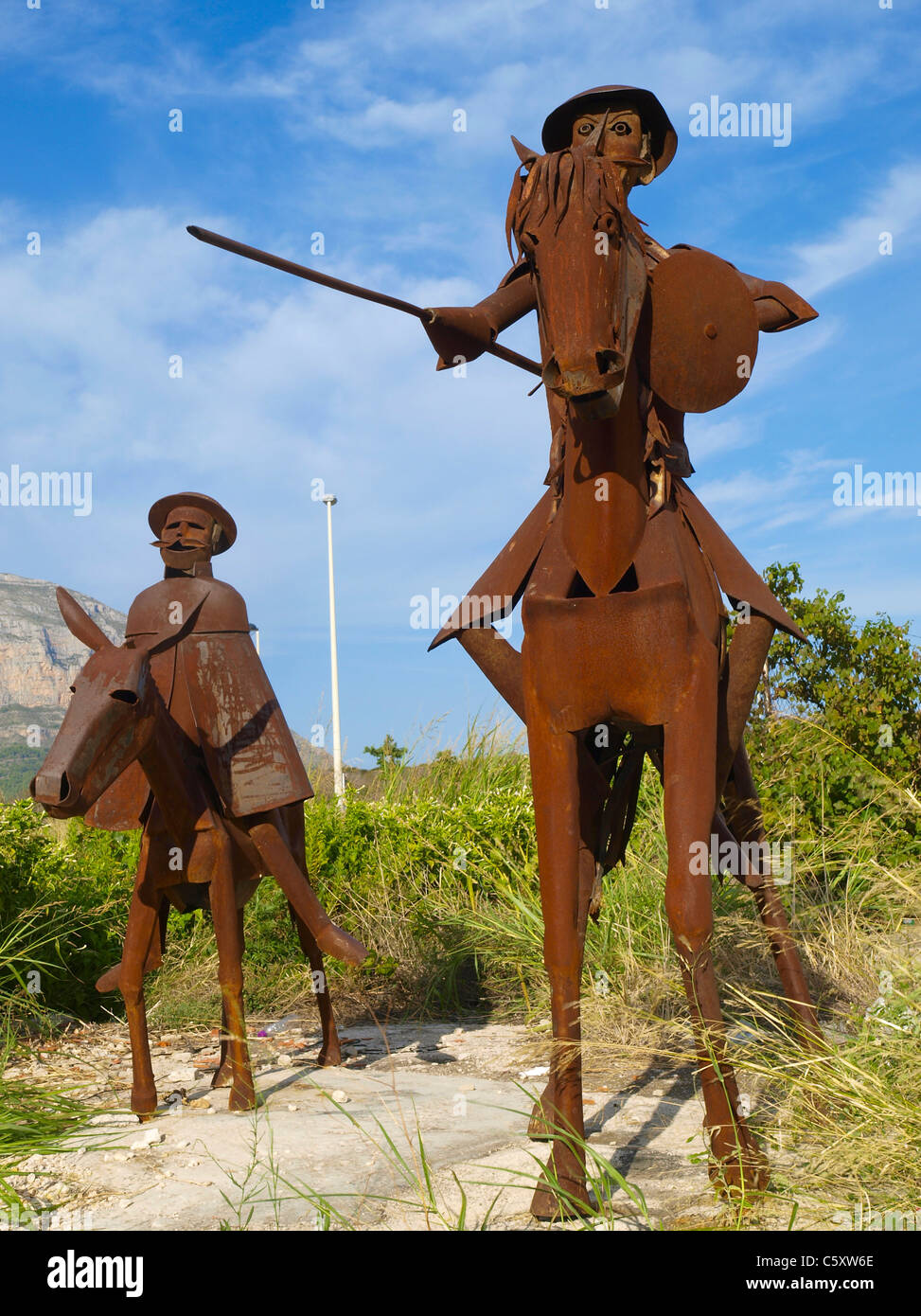 Don Quixote, Don Quijote of La Mancha, Spain, Andalusia Stock Photo - Alamy