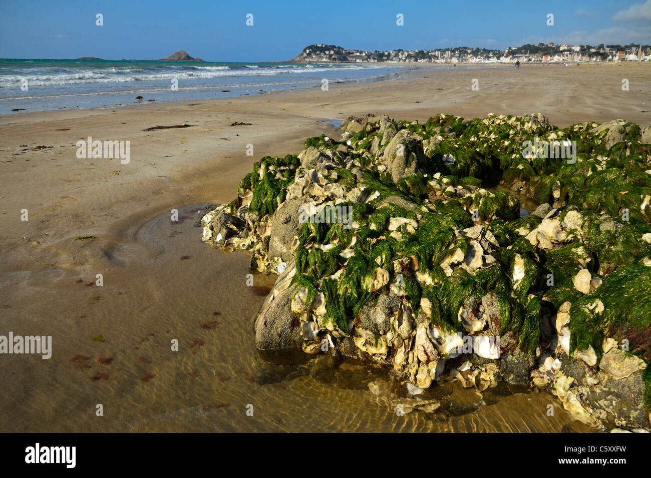 The main beach at Pléneuf-Val-André, France FR Stock Photo - Alamy