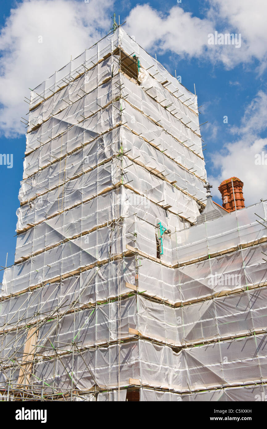 Historic Victorian Pier Head Building wrapped in plastic and ...
