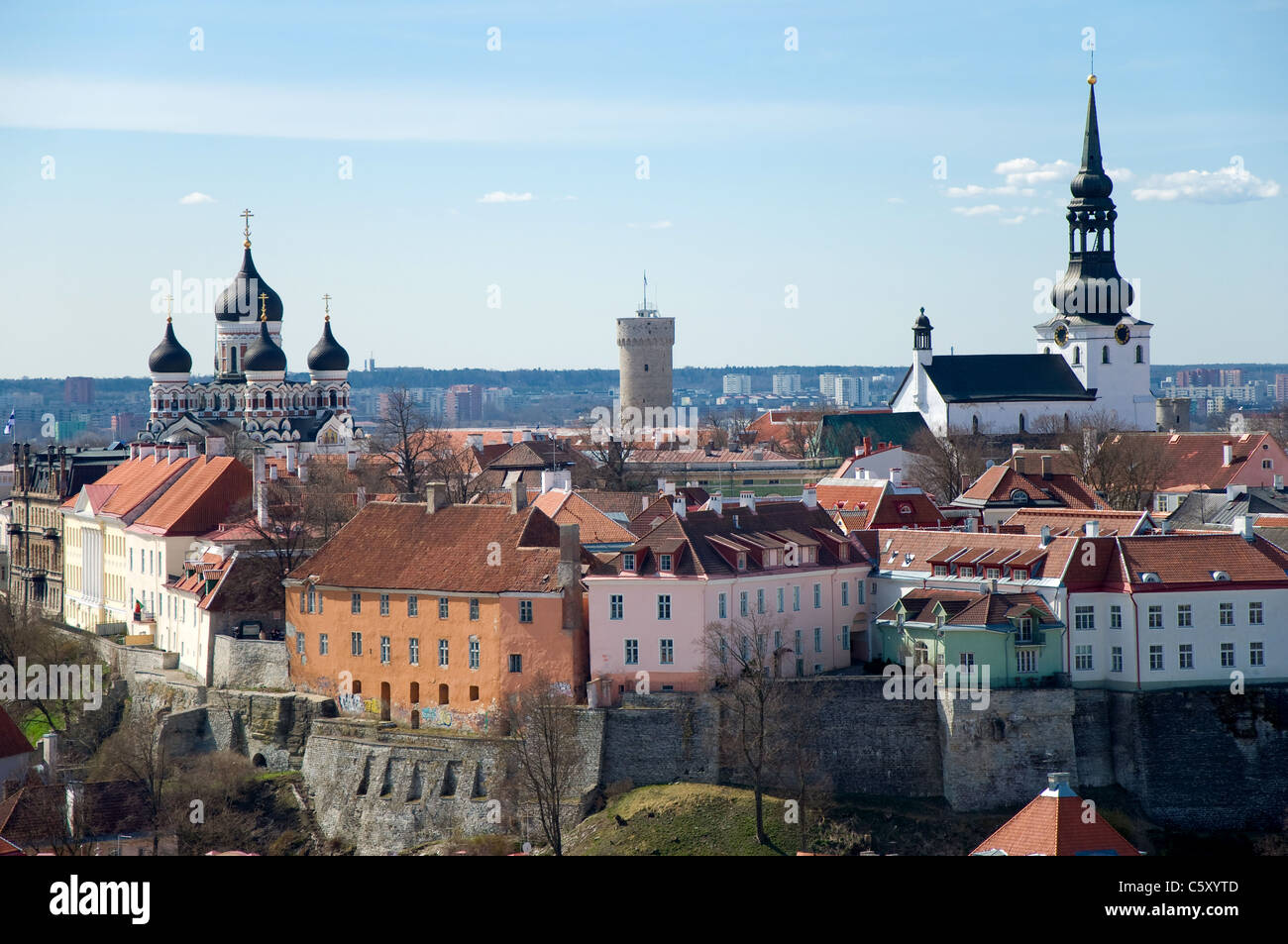 View of Tallinn, Estonia Stock Photo - Alamy
