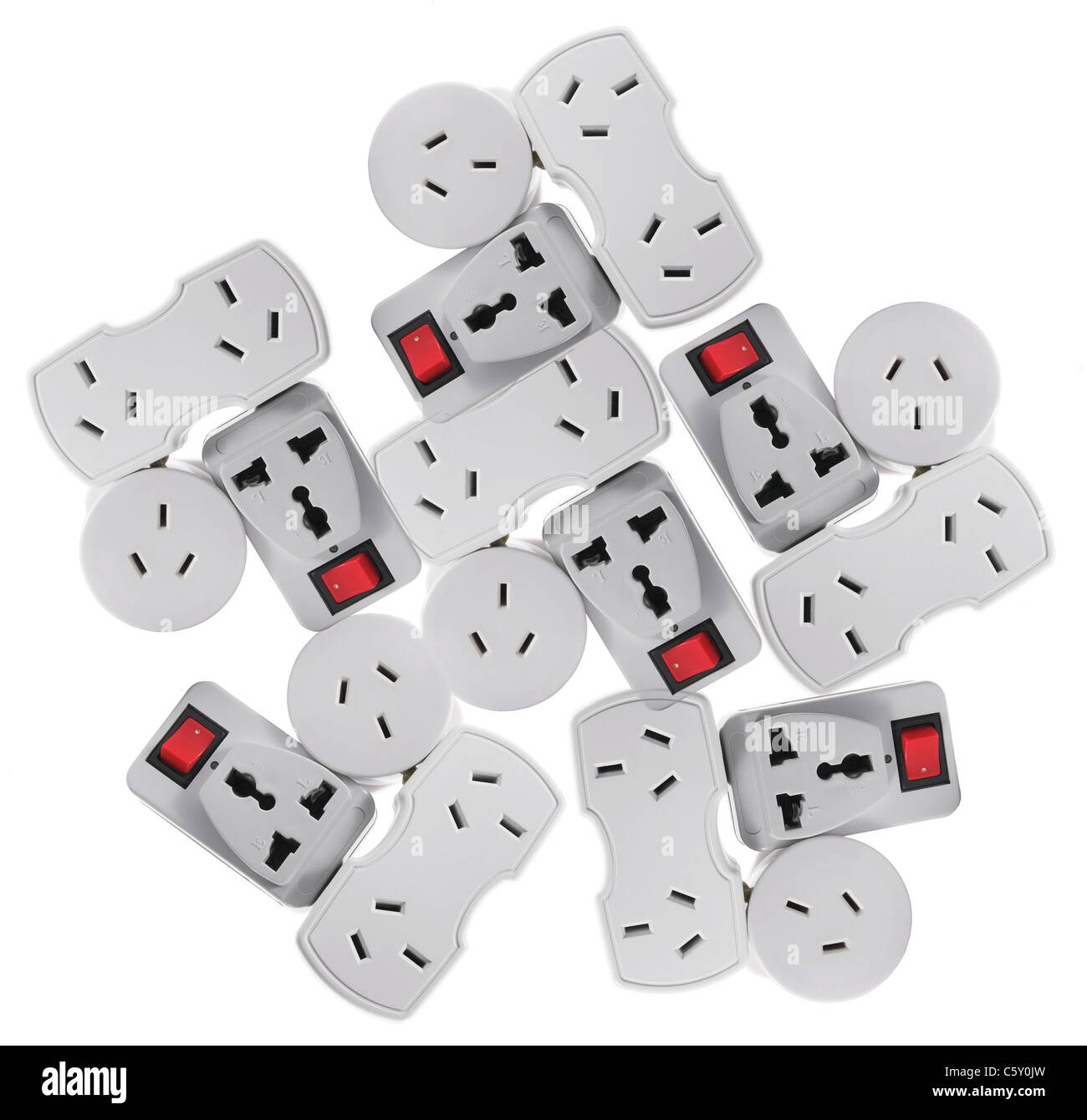 Power plugs hi-res stock photography and images - Alamy