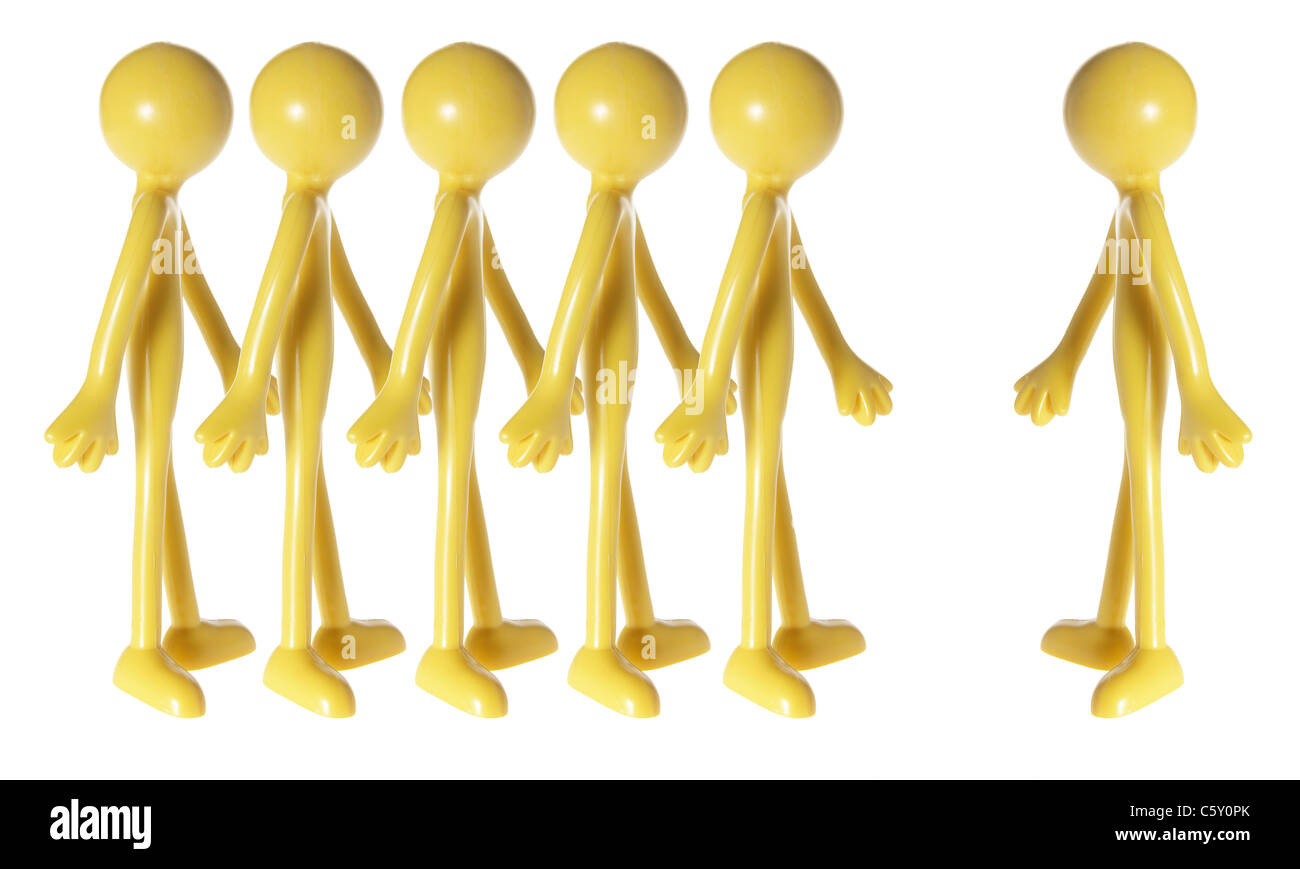 Miniature Rubber Figures Stock Photo - Alamy