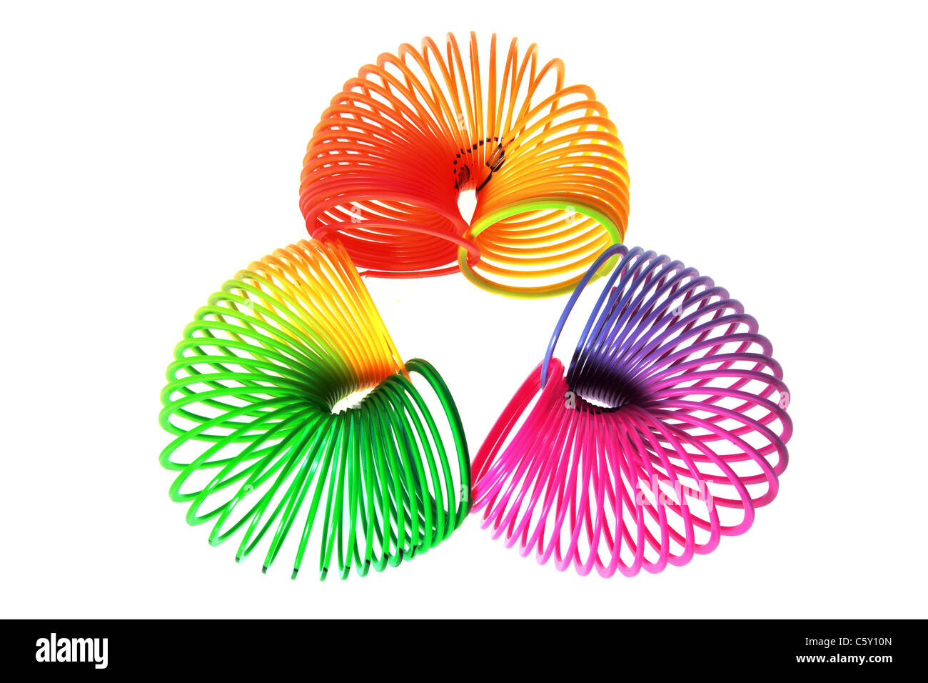 Coil Spring Toys Stock Photo - Alamy