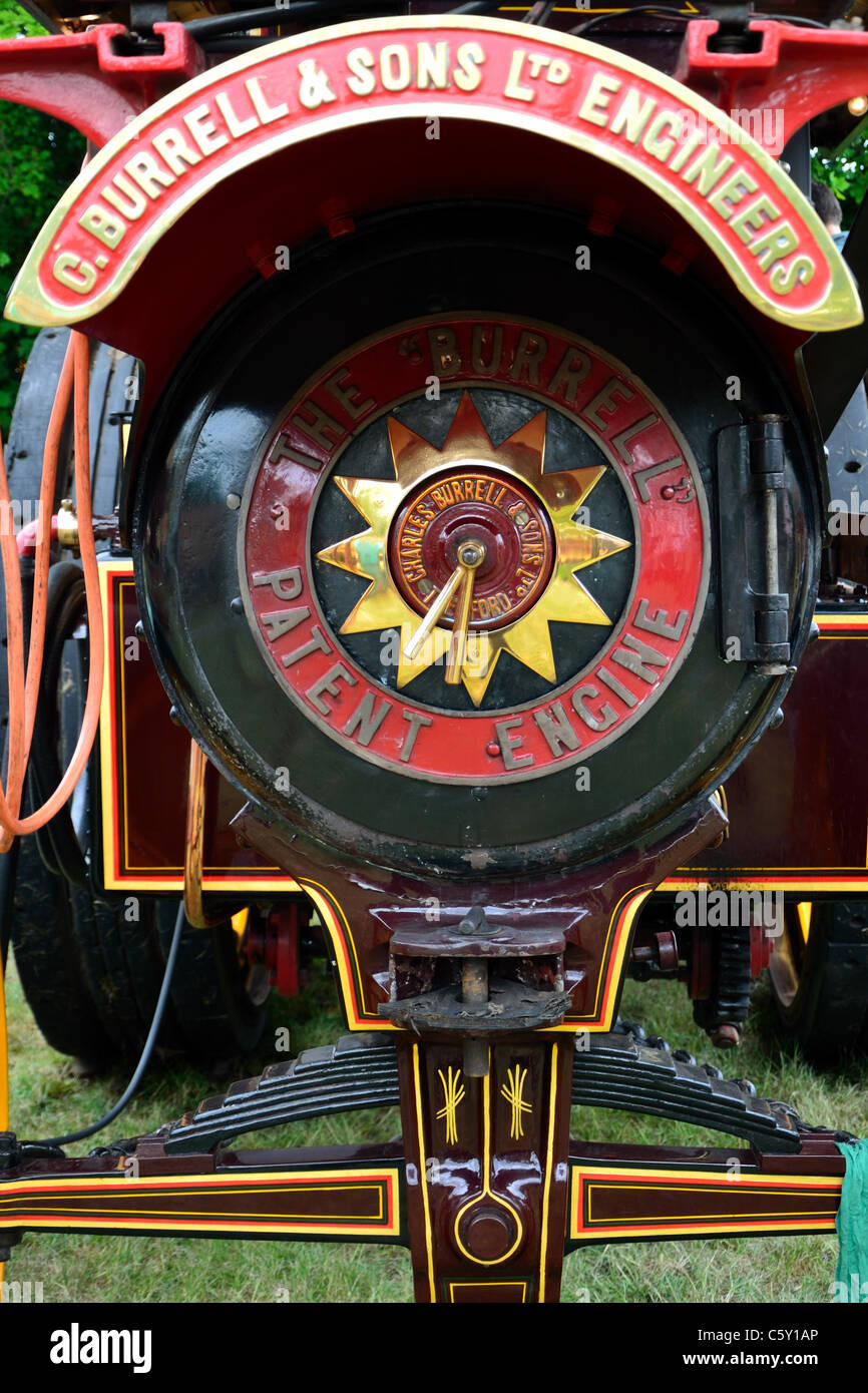 Boiler of a Steam traction engine Stock Photo - Alamy
