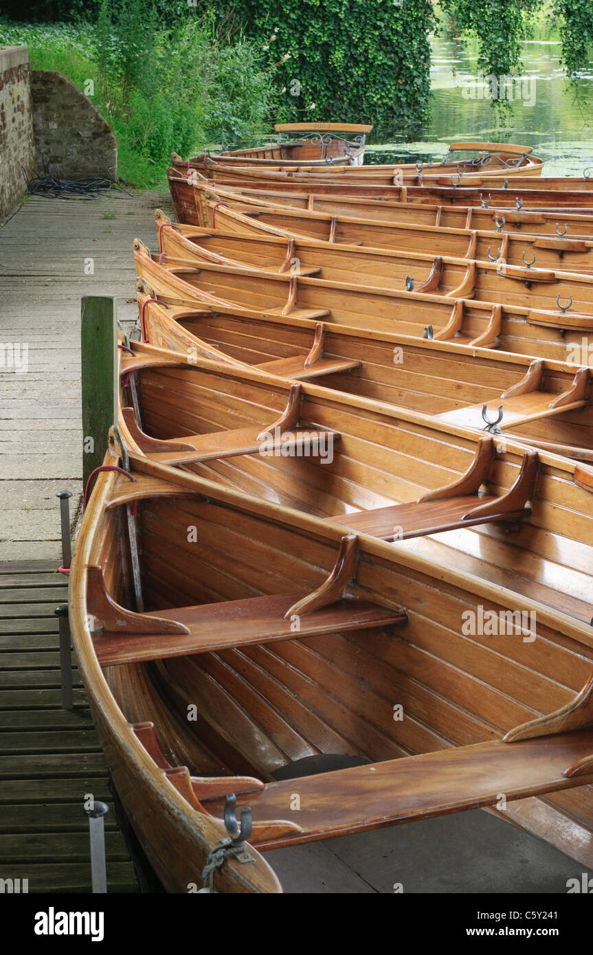 Boats on the river Stour, Dedham Vale, UK Stock Photo - Alamy