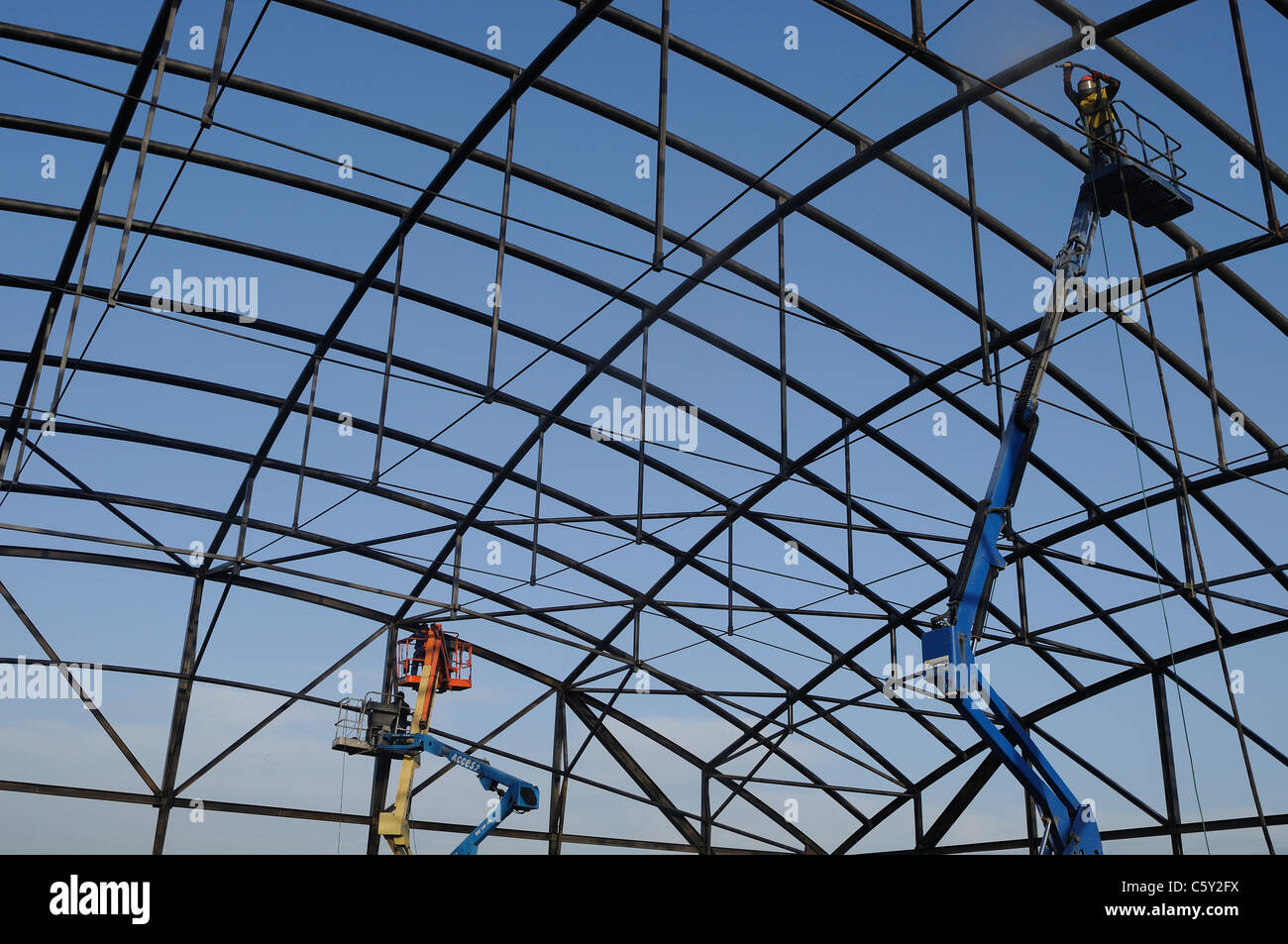 Cleaning of the structure .Construction of the Museum " House of ...