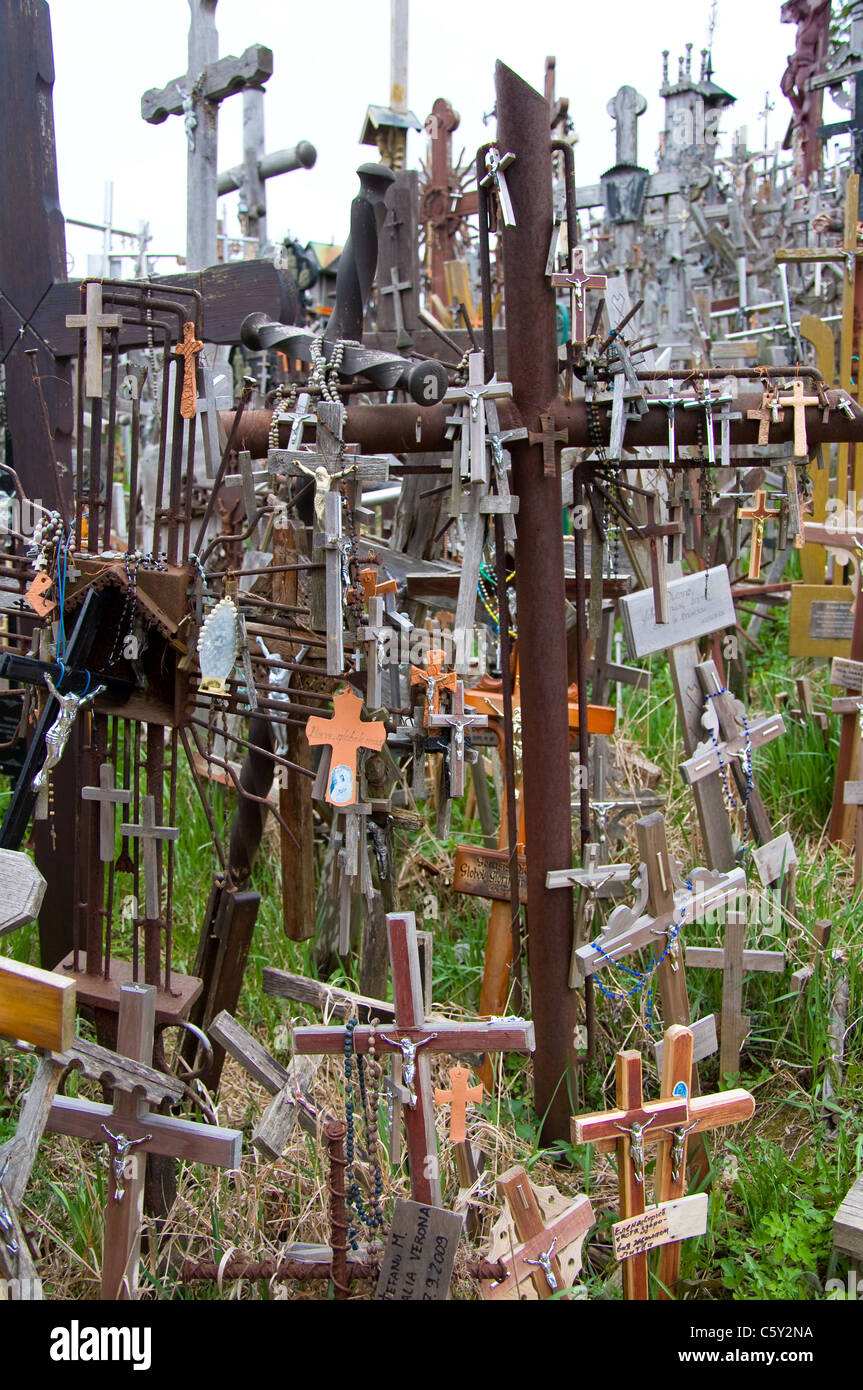 Pilgrims crosses hi-res stock photography and images - Alamy