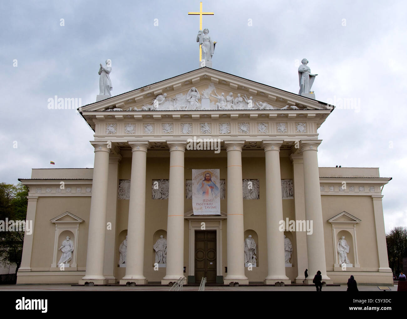 Vilnius Cathedral, Vilnius, Lithuania Stock Photo - Alamy