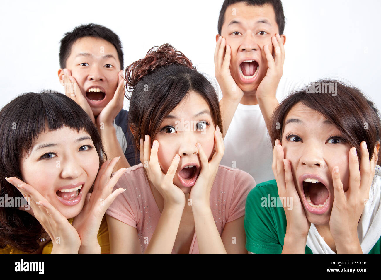 Human face group of people hi-res stock photography and images - Alamy