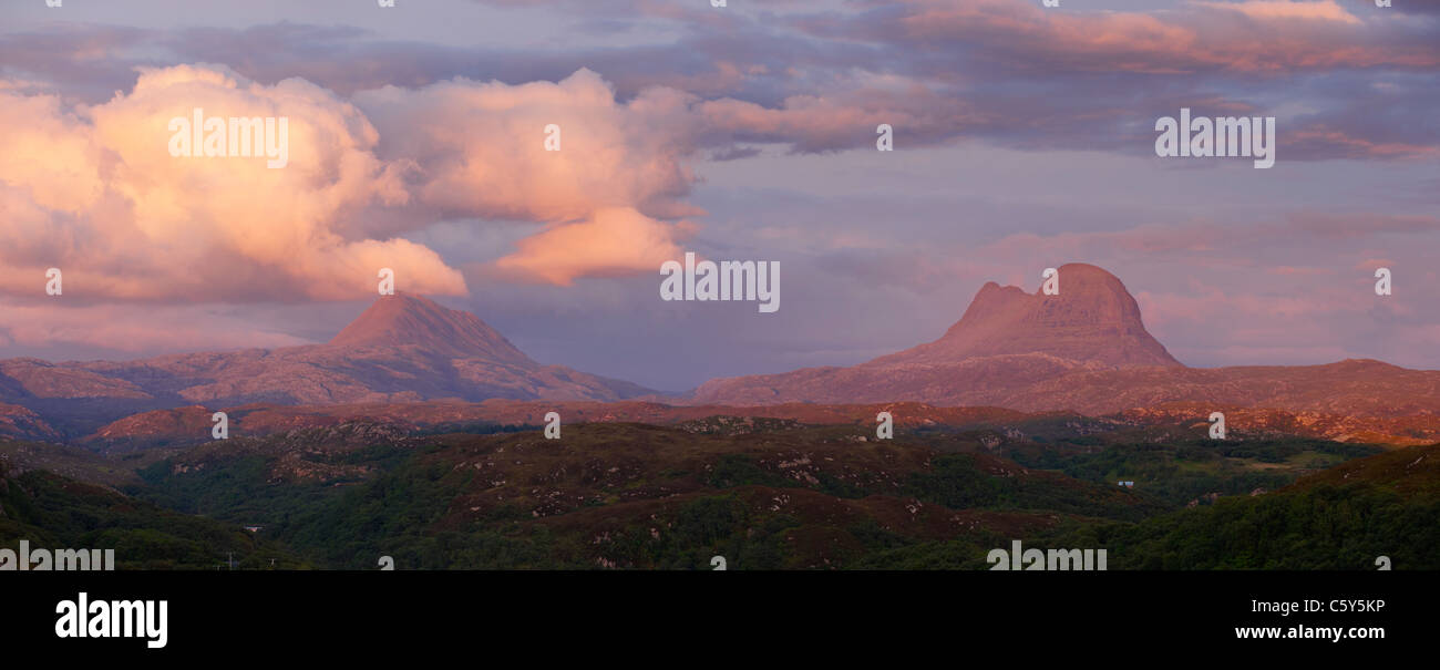 Peaks of assynt hi-res stock photography and images - Alamy