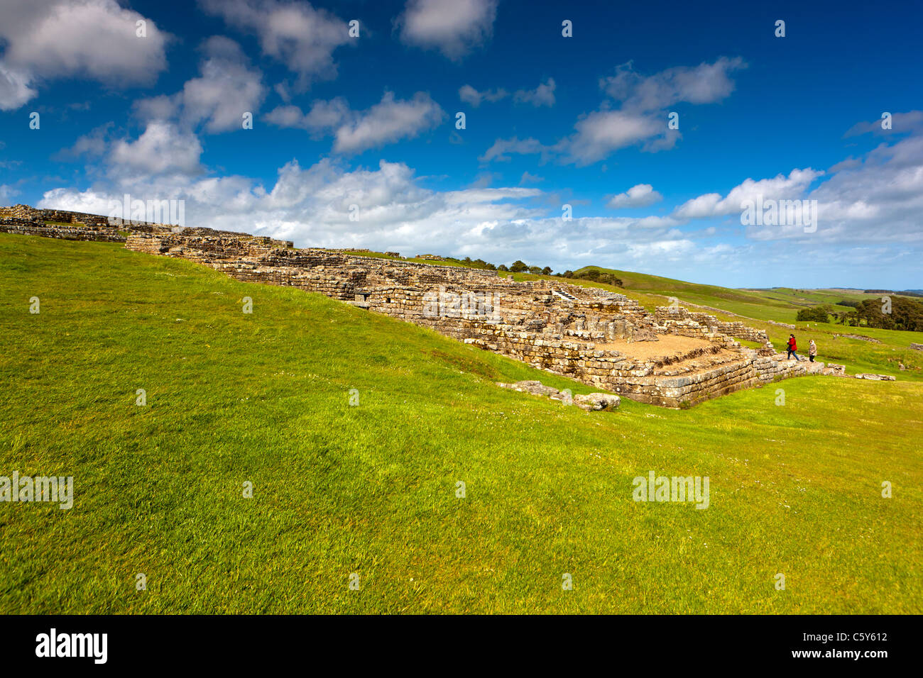 Hadrian's Wall (Italian: Vallo di Adriano, Latin: Vallum Aelium), Begun ...