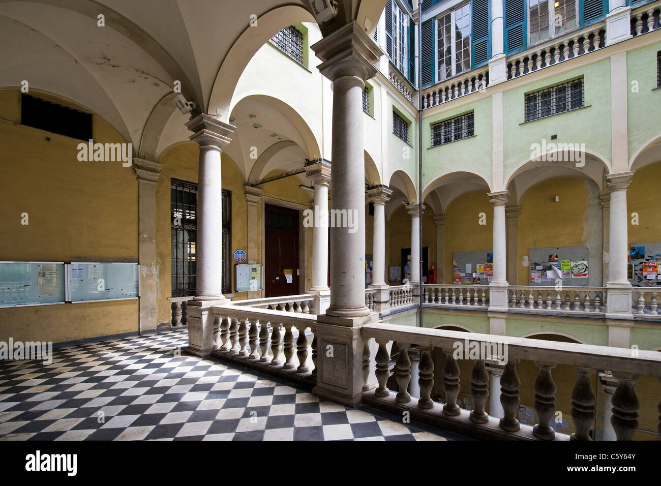 Balbi Senarega palace, Palazzo Balbi Senarega, Genoa, Liguria, Italy ...