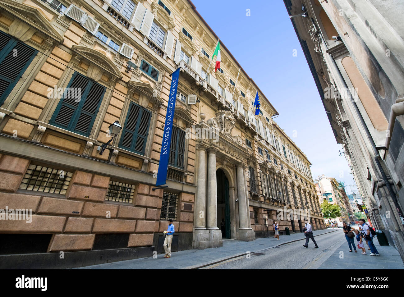 Liguria genoa royal palace hi-res stock photography and images - Alamy