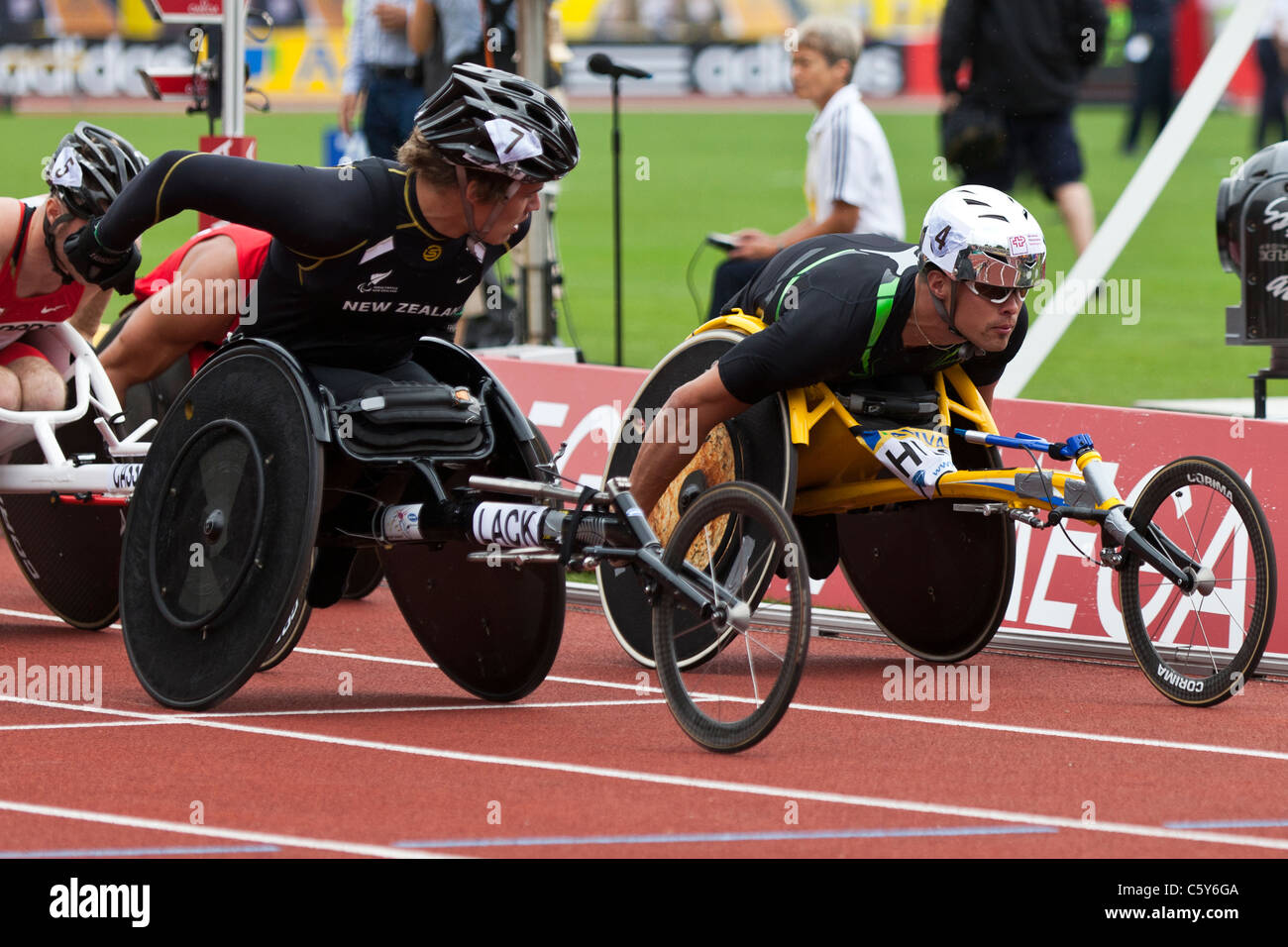 Marcel HUG, Men's 1500m T53/54, Aviva London Grand Prix, Crystal Palace ...