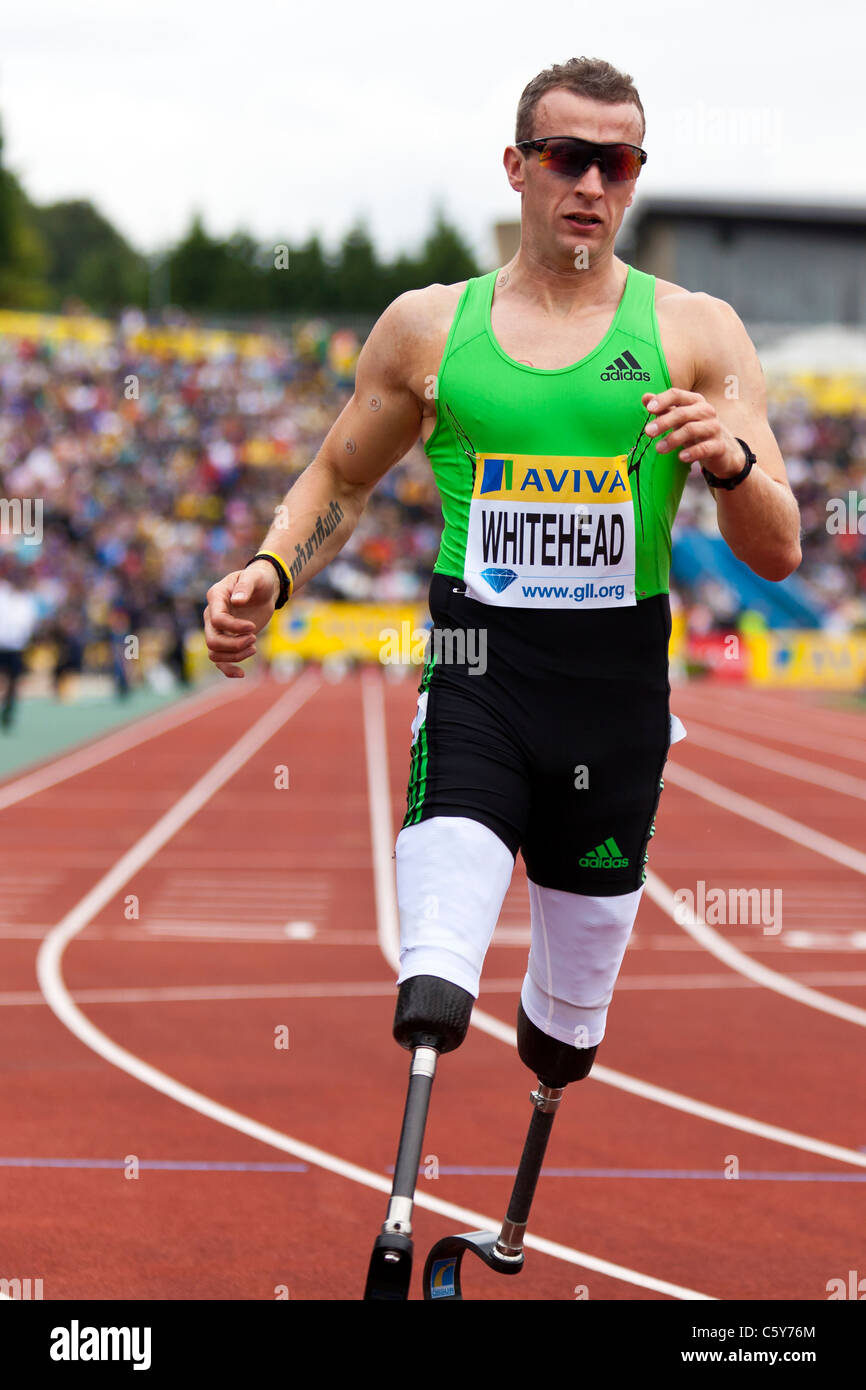 Richard WHITEHEAD, Men's 200m T42/44, Aviva London Grand Prix, Crystal ...