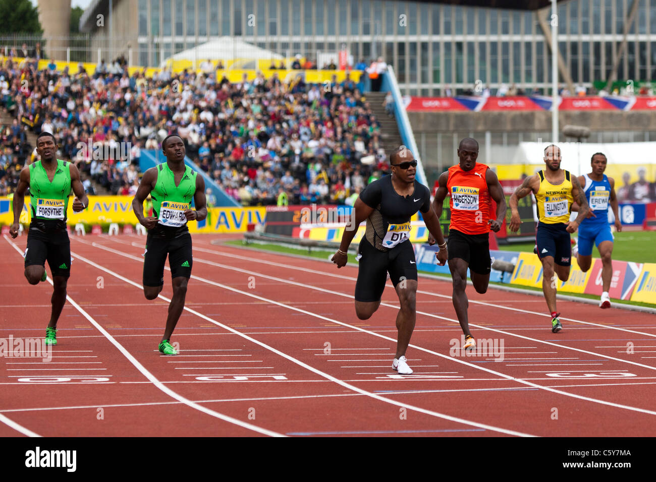 Walter DIX, Men's 200m, Aviva London Grand Prix, Crystal Palace, London ...