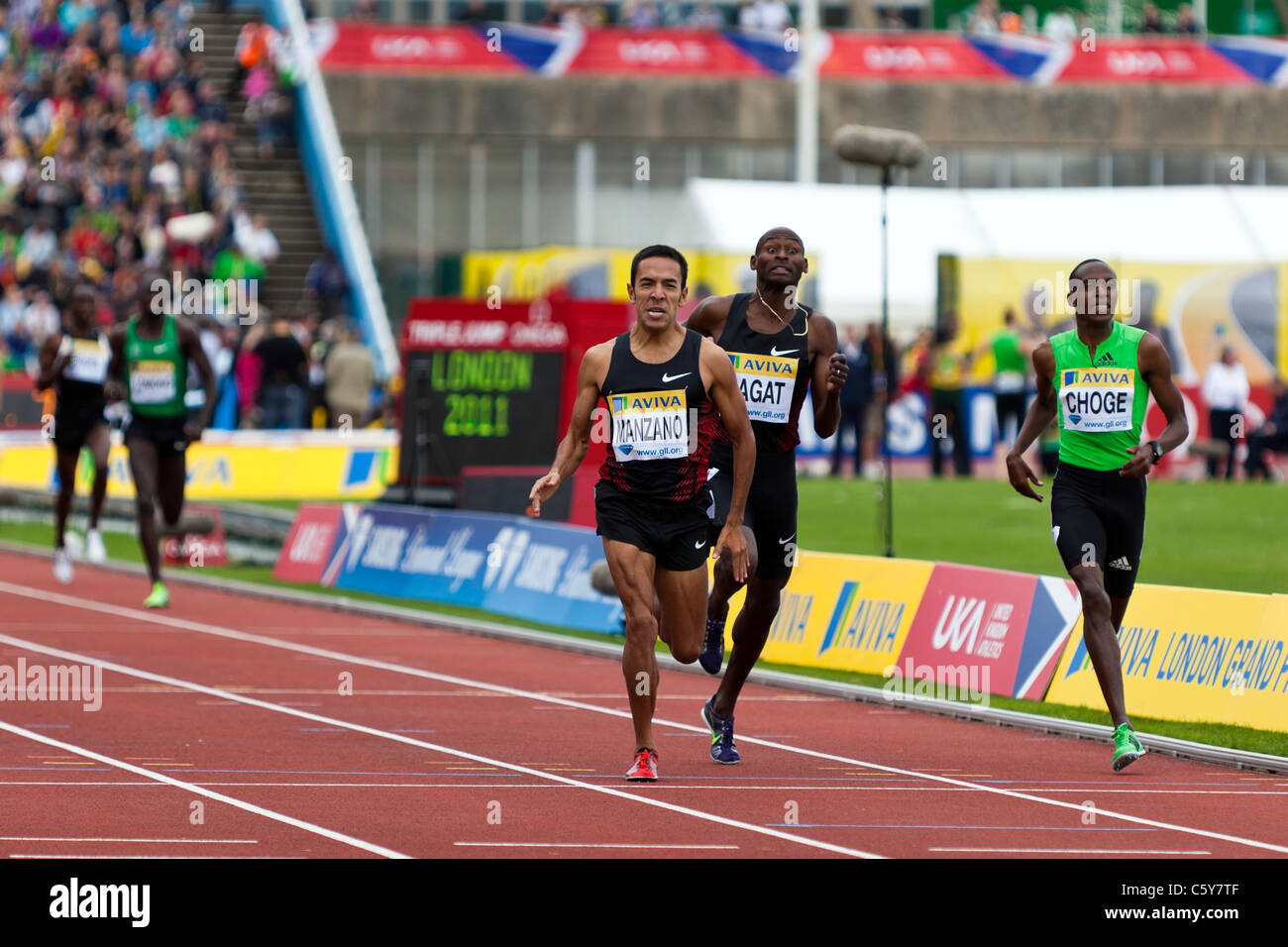 Emsley Carr Mile Aviva London Grand Prix, Crystal Palace, London 2011 ...