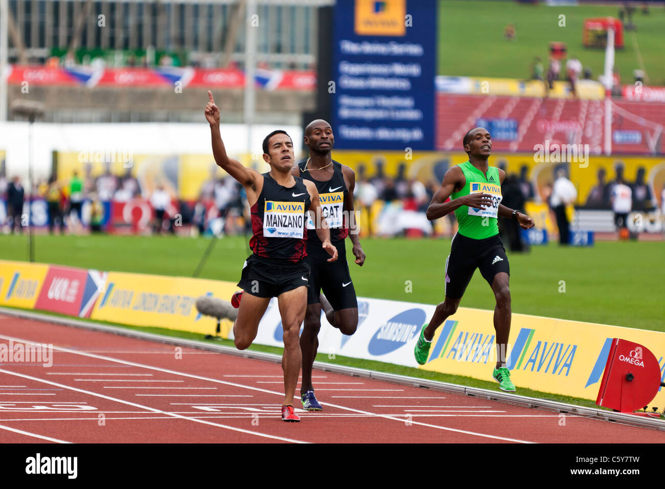 Emsley Carr Mile Aviva London Grand Prix, Crystal Palace, London 2011 ...
