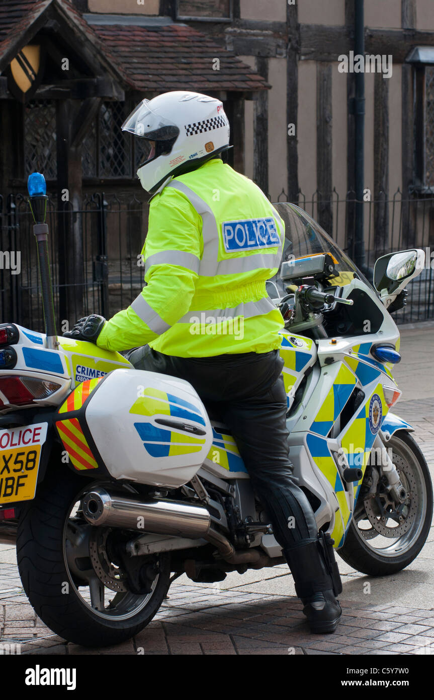 Police bike motorbike motorcycle hi-res stock photography and images ...
