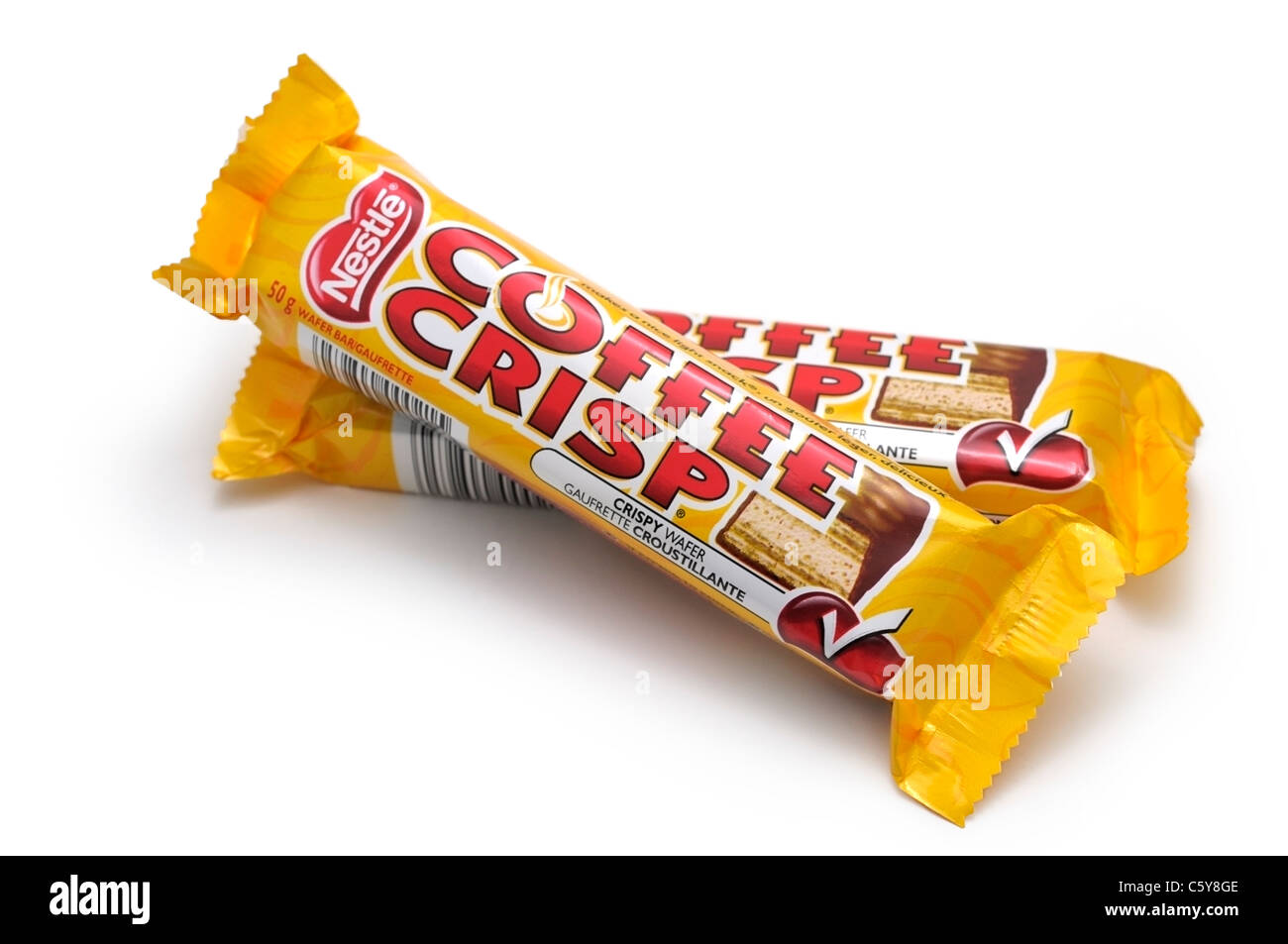 Coffee Crisp Snack Bars Stock Photo - Alamy