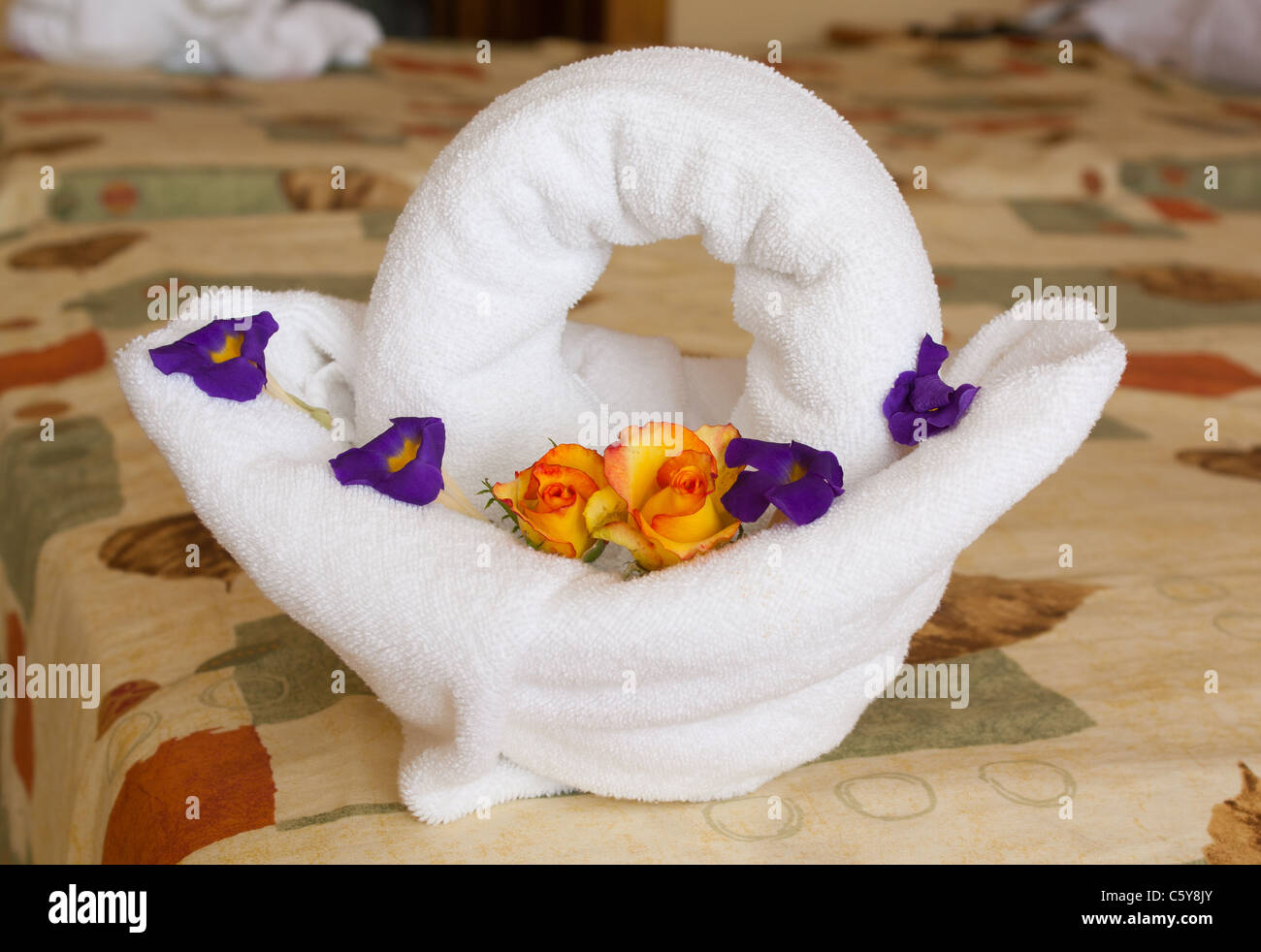 Towel art hi-res stock photography and images - Alamy