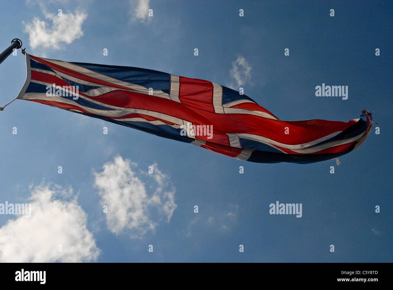 Run it up the flag pole hi-res stock photography and images - Alamy