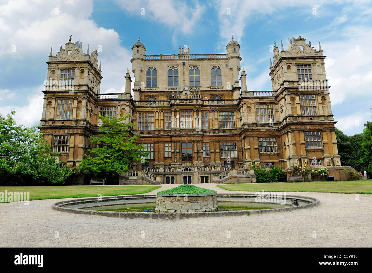Wollaton Hall Wollaton Park Nottingham High Resolution Stock ...