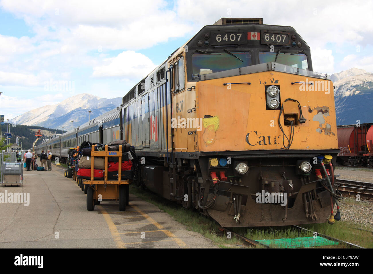 Canadian railway boarding hi-res stock photography and images - Alamy