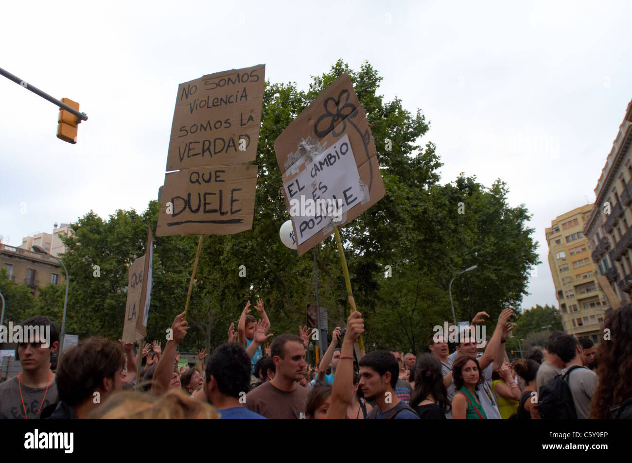 Spanish social movement hi-res stock photography and images - Alamy