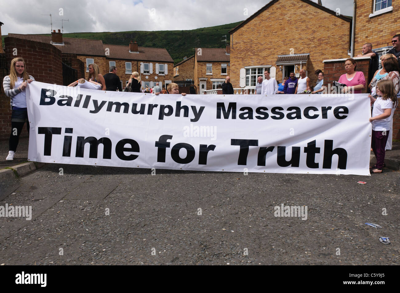 40th anniversary of the Ballymurphy (Belfast) massacre of 9th August ...