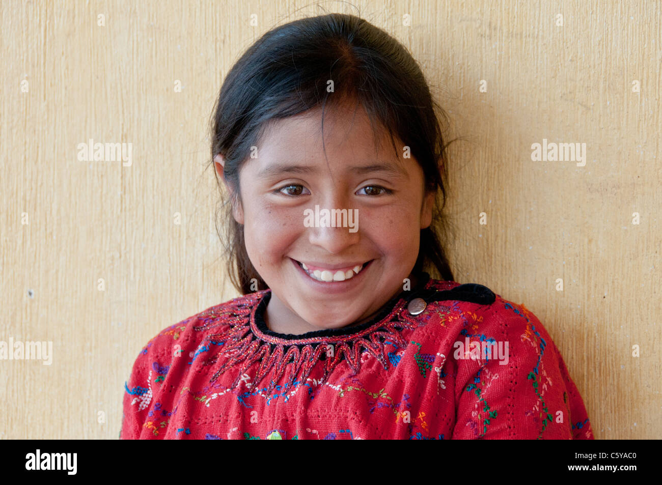 Happy mayan girl hi-res stock photography and images - Alamy