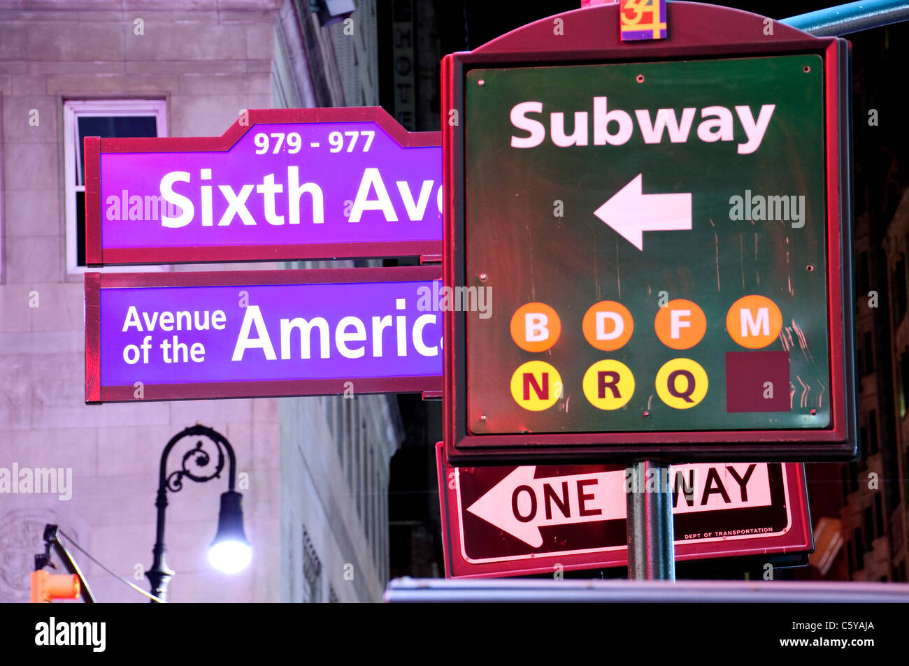 Subway, Metro, Train, Station, Street Signs, 34th Street, Herald Square ...