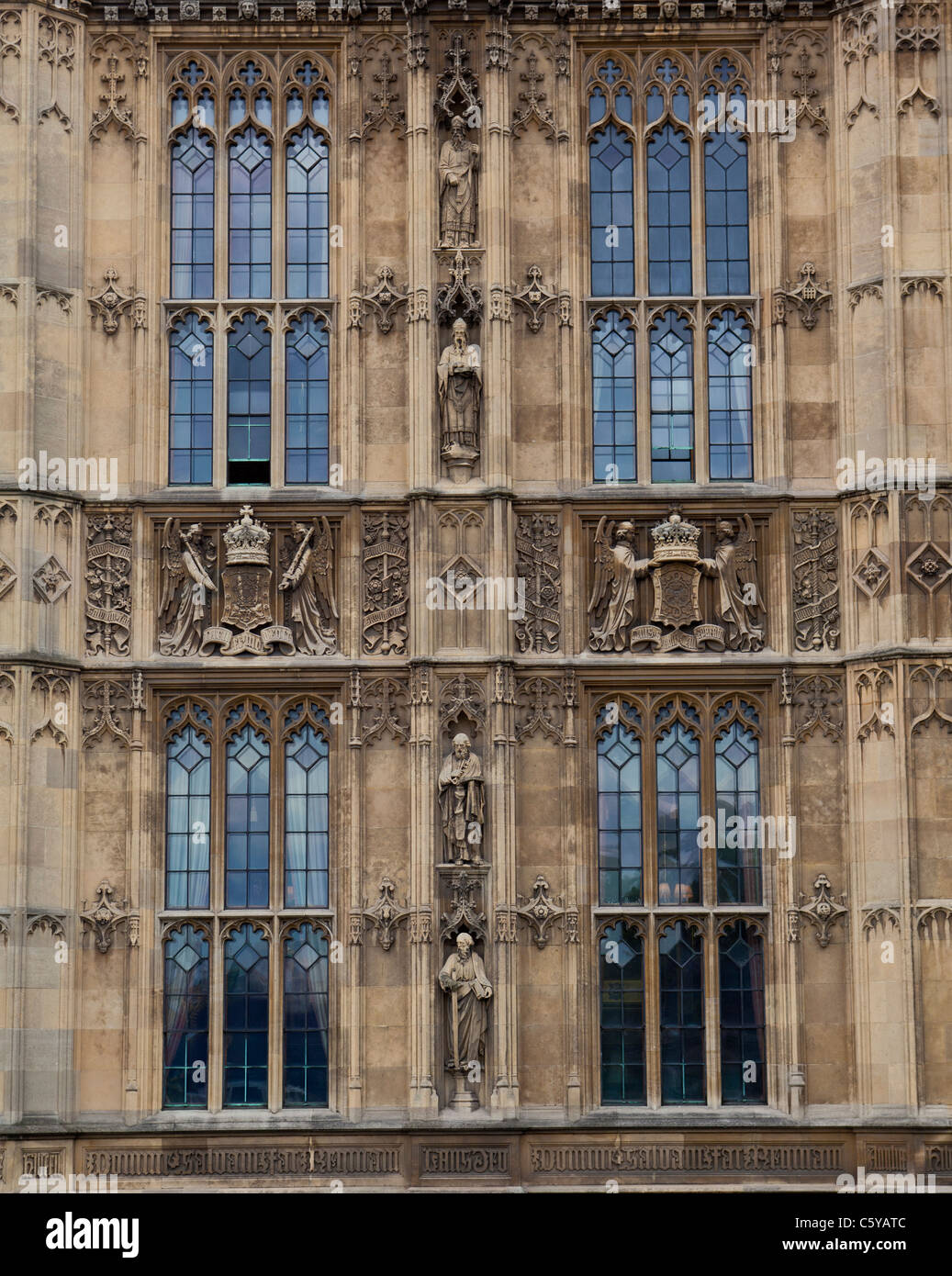 Windows in the Houses of Parliament, London, England Stock Photo - Alamy