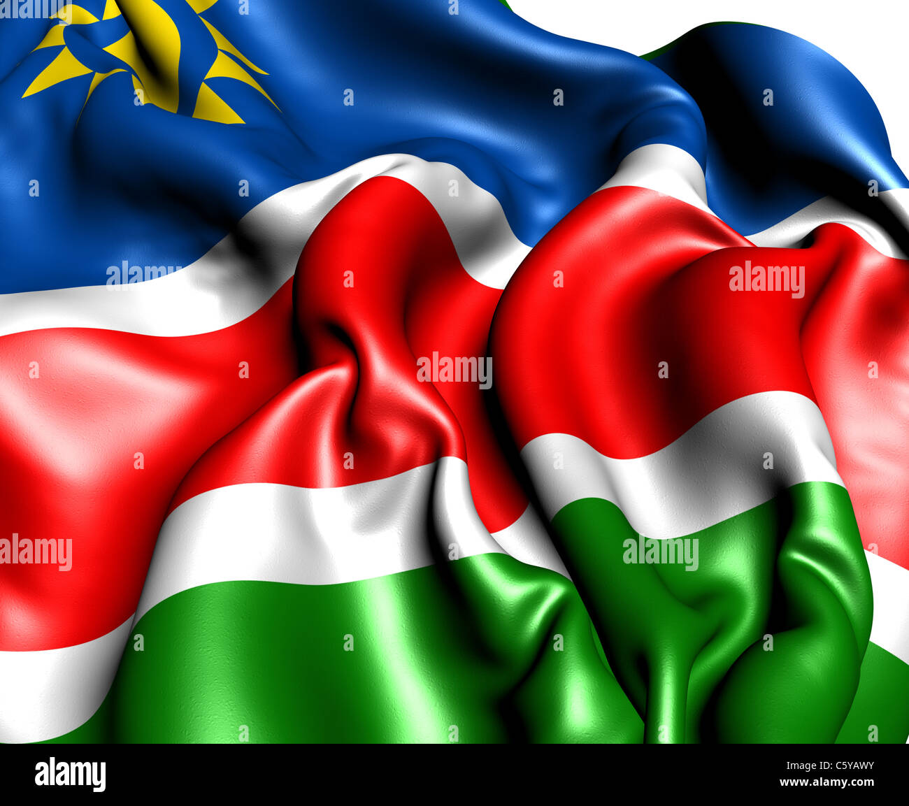 South africa namibia flag hi-res stock photography and images - Alamy