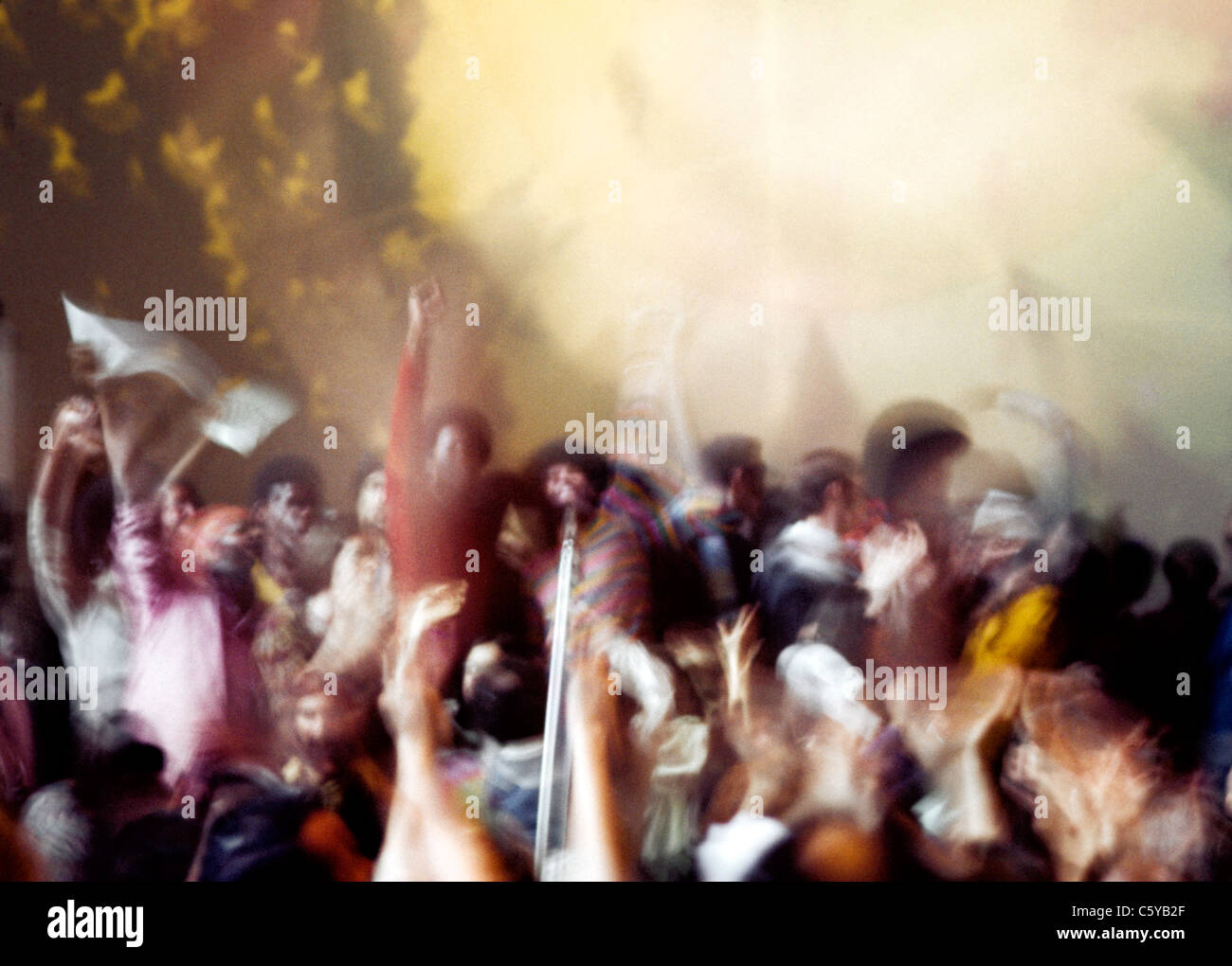 sunday church goers celebrate with pastor Cecil Williams at Glide ...