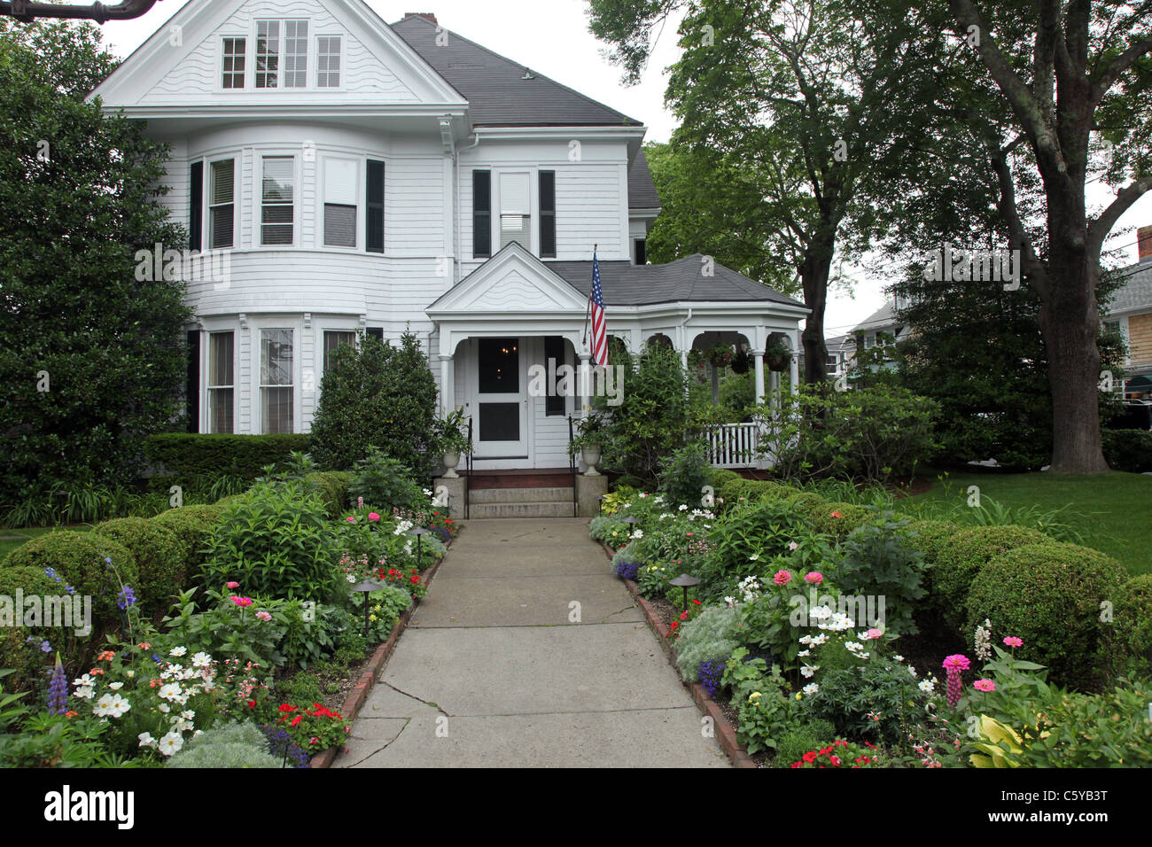 Martha's Vineyard Cape Cod house Victorian landscaped photographer Tom ...
