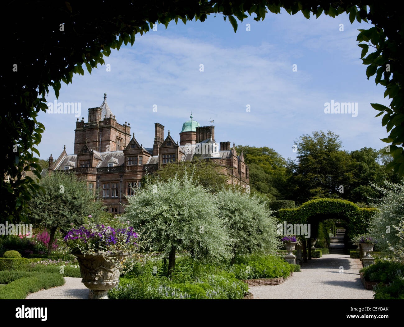 Holker hall garden uk hi-res stock photography and images - Alamy